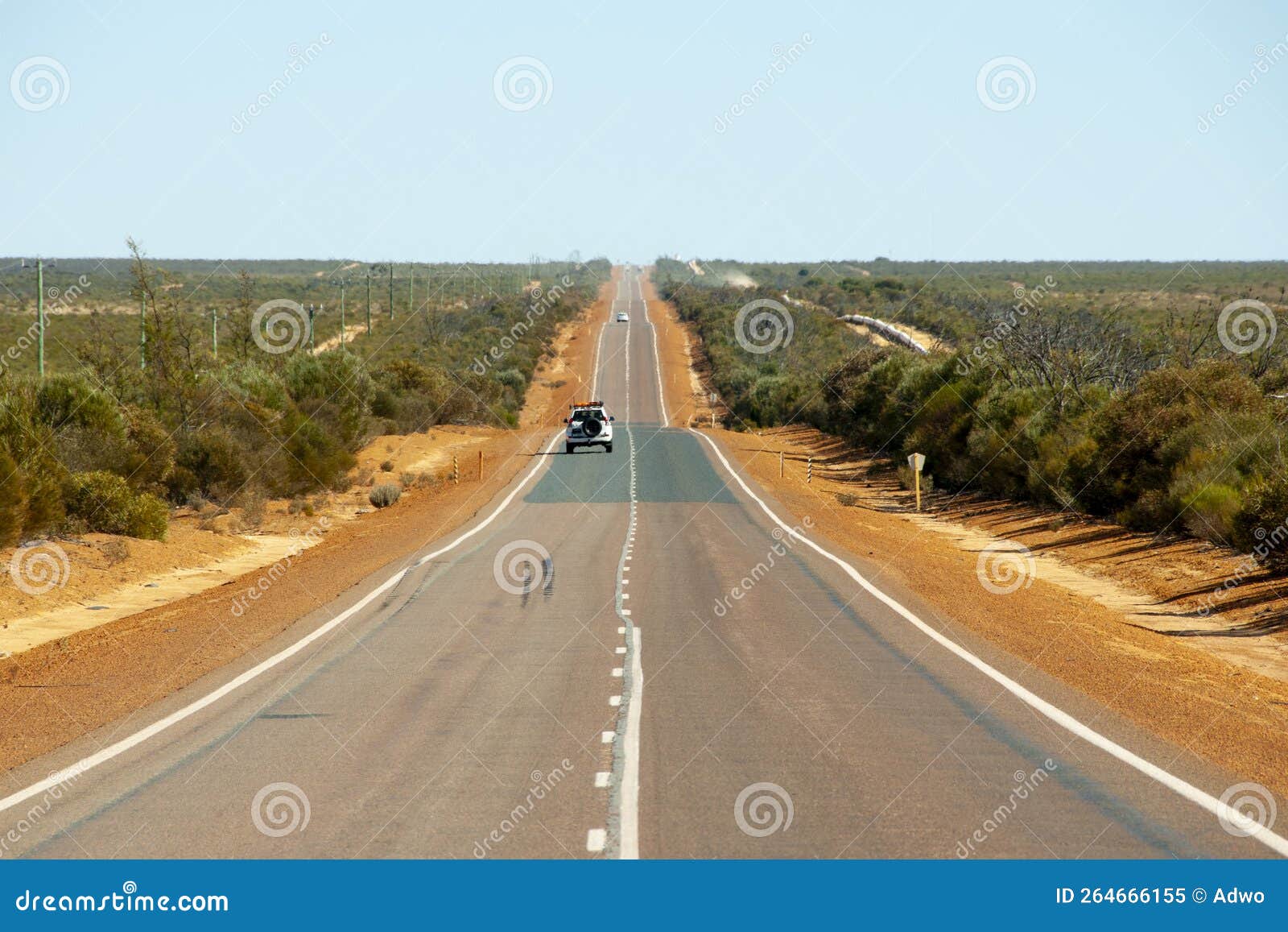 On The Great Eastern Highway From Perth To Kalgoorlie Across The ...