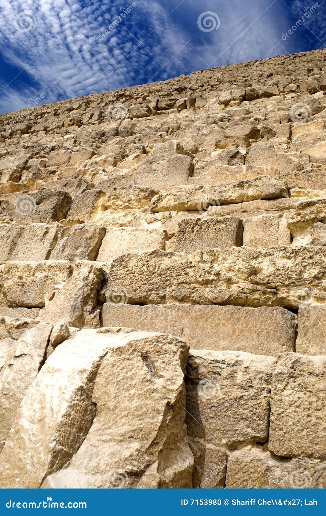 Great Egyptian Pyramid stock photo. Image of landmark - 7153980