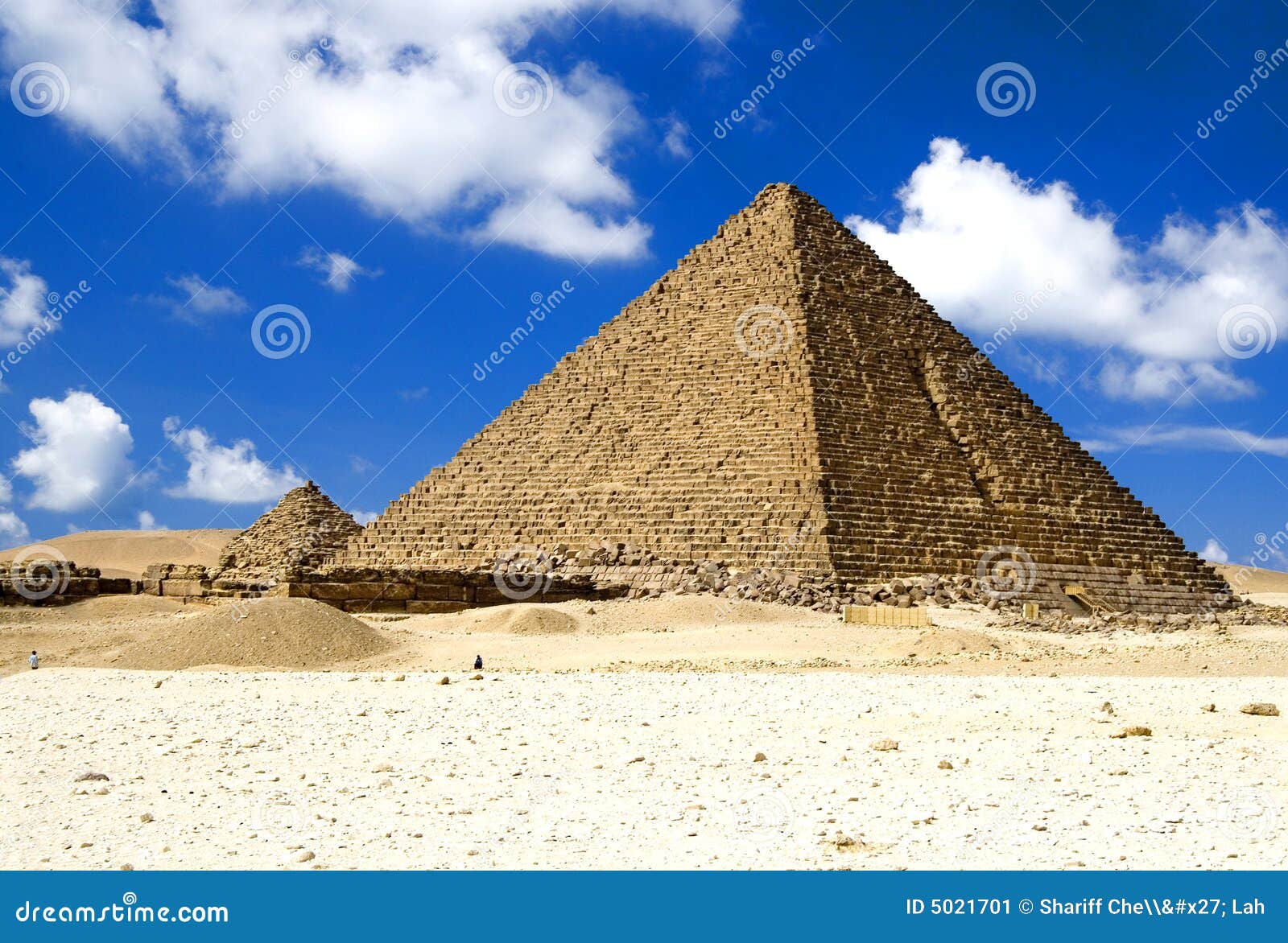 The Great Egyptian Pyramids Stock Image - Image of daytime, pyramid ...