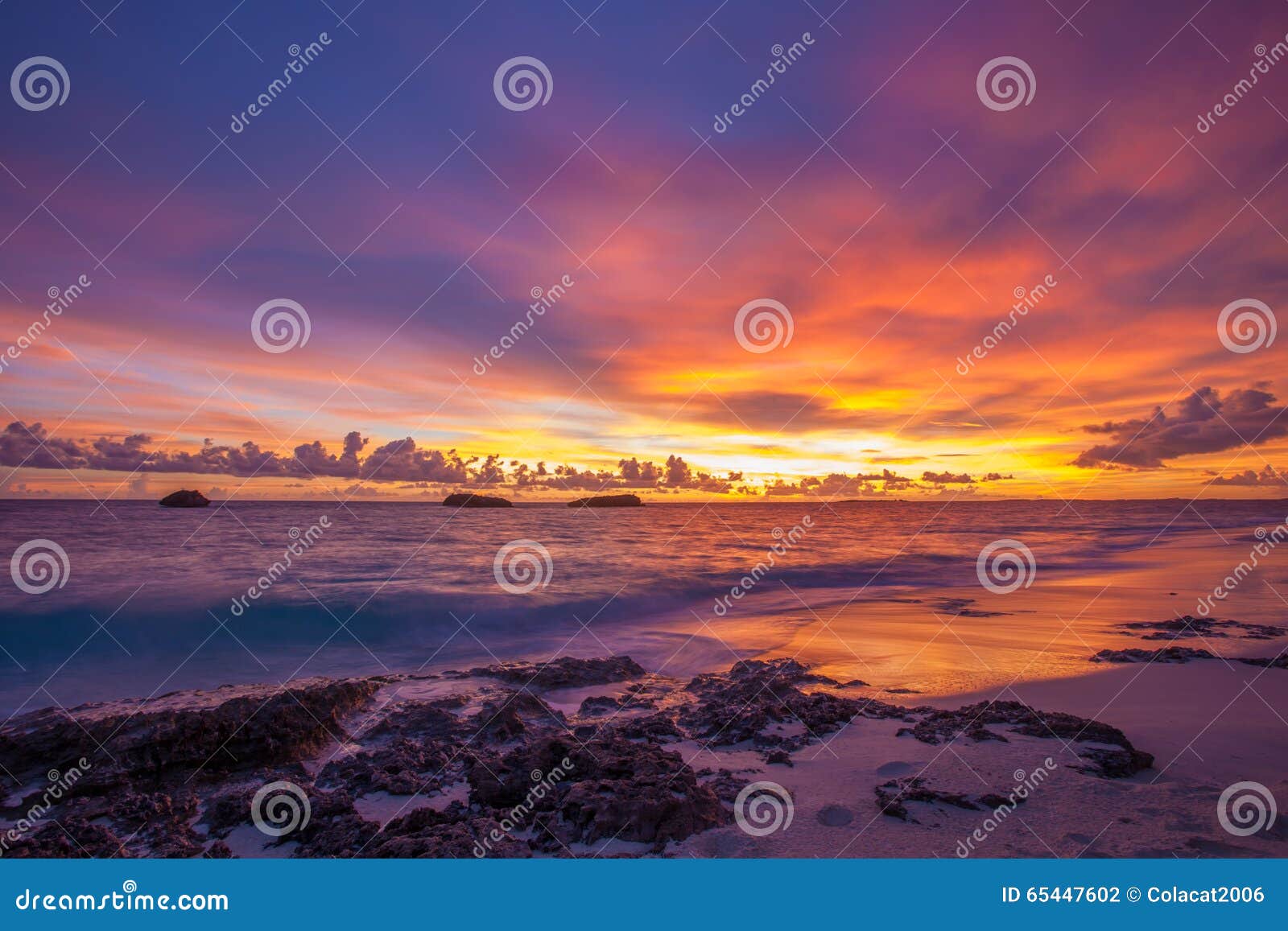 Great Exuma, Bahamas stock photo. Image of cliff, calm - 65447602