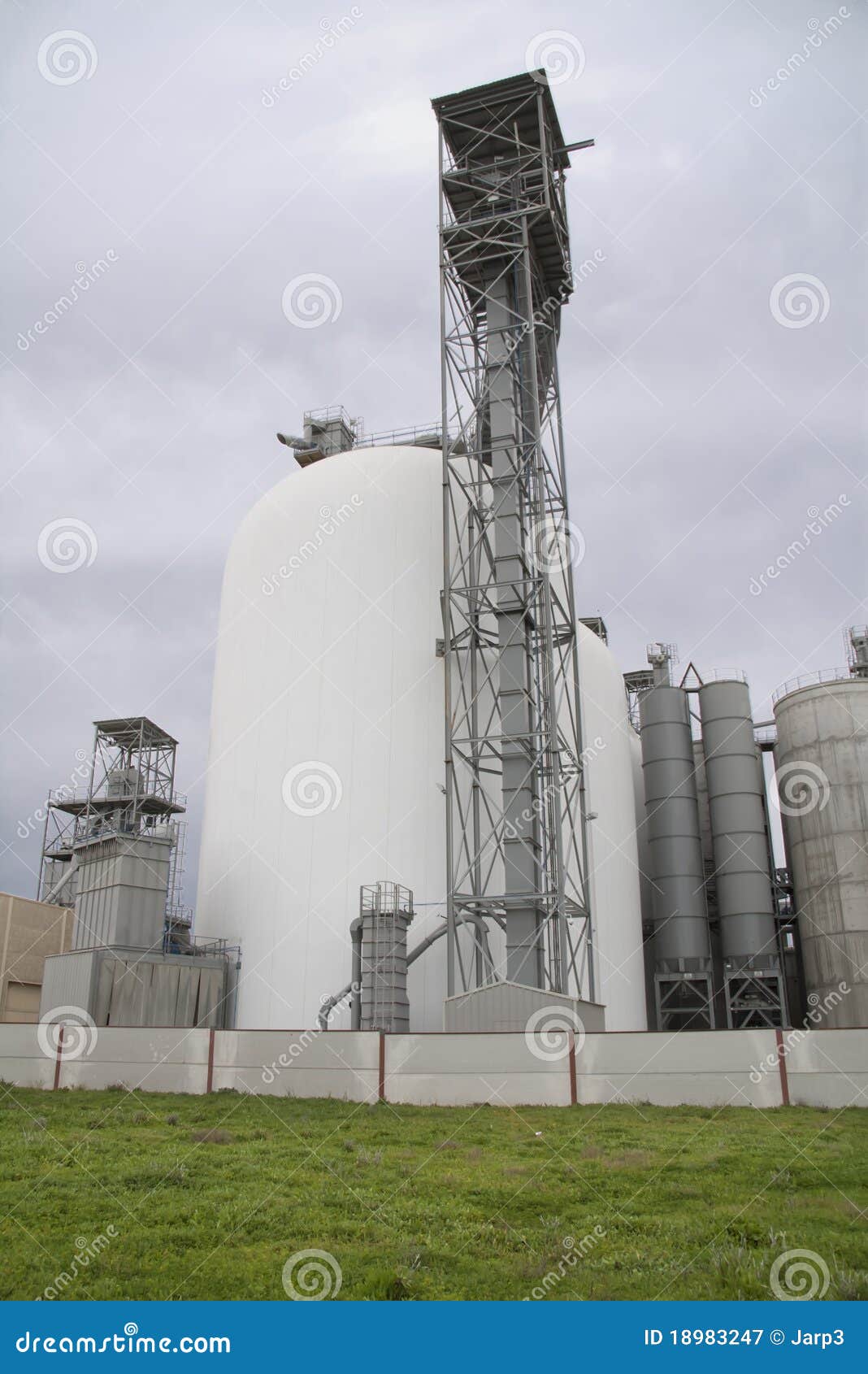 Great factory stock image. Image of equipment, chemical - 18983247
