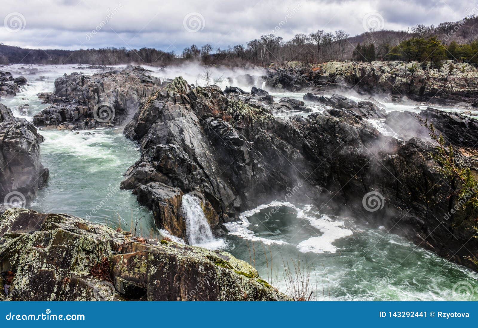 Great Falls, VA stock image. Image of virginia, potomac - 143292441