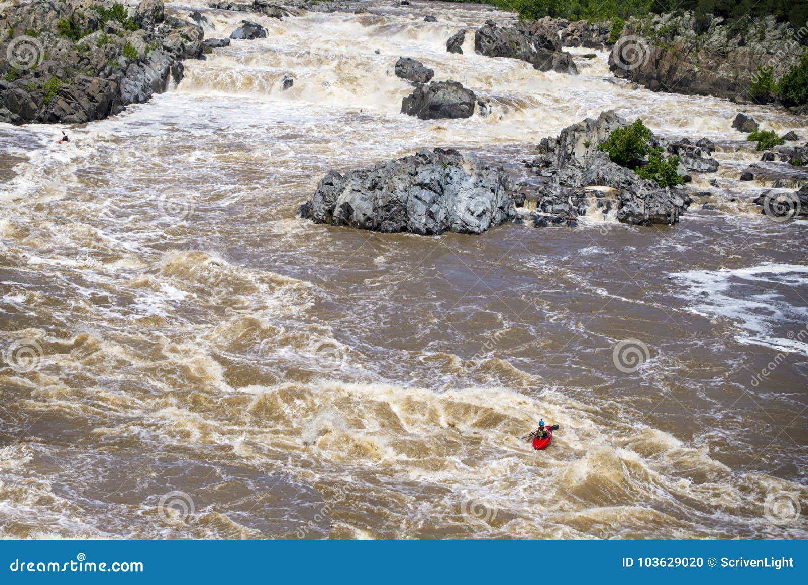 Great Falls editorial image. Image of waterfall, view - 103629020