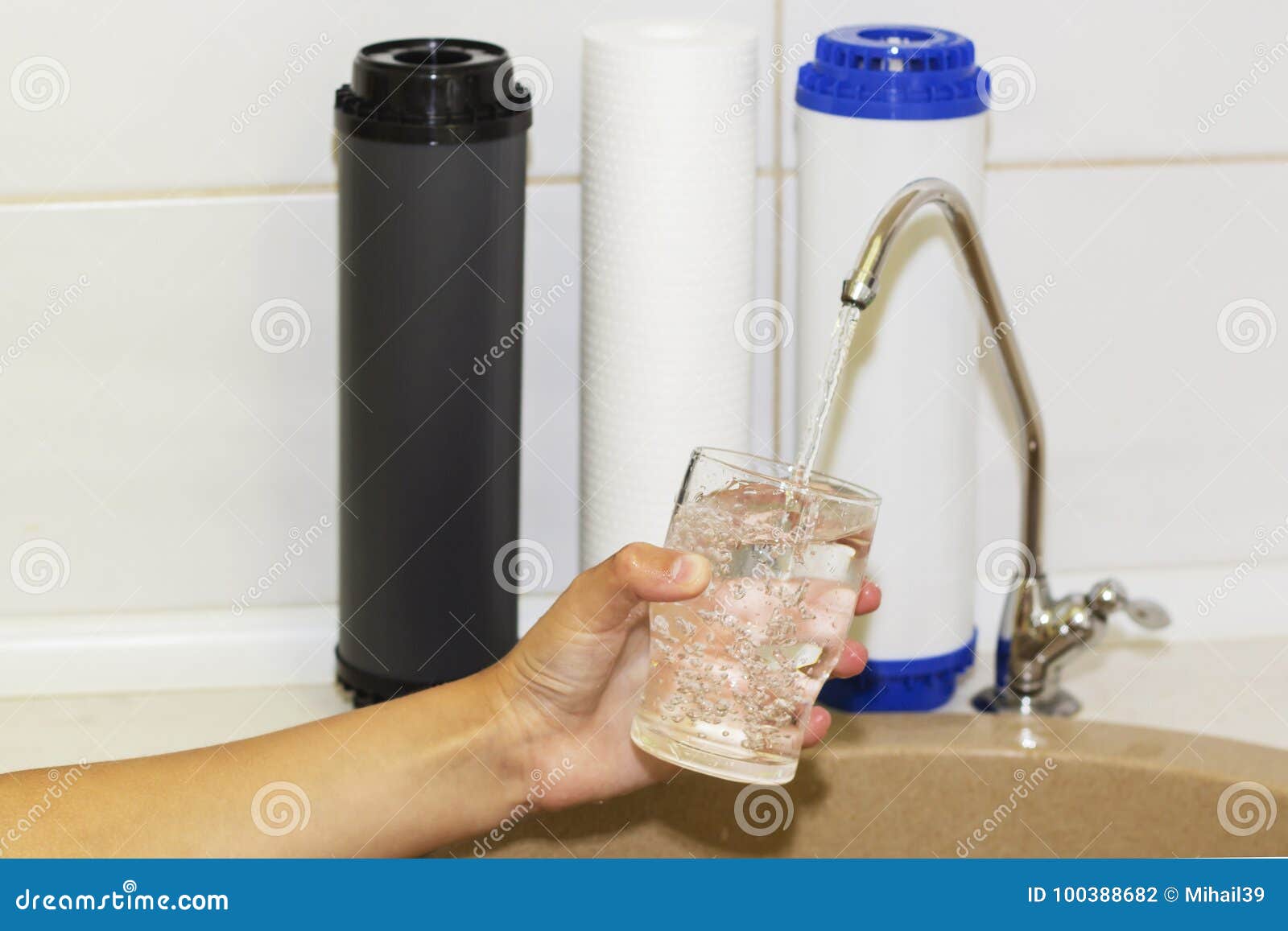 Great Filters To Purify Your Drinking Water an Image Isolated in the ...