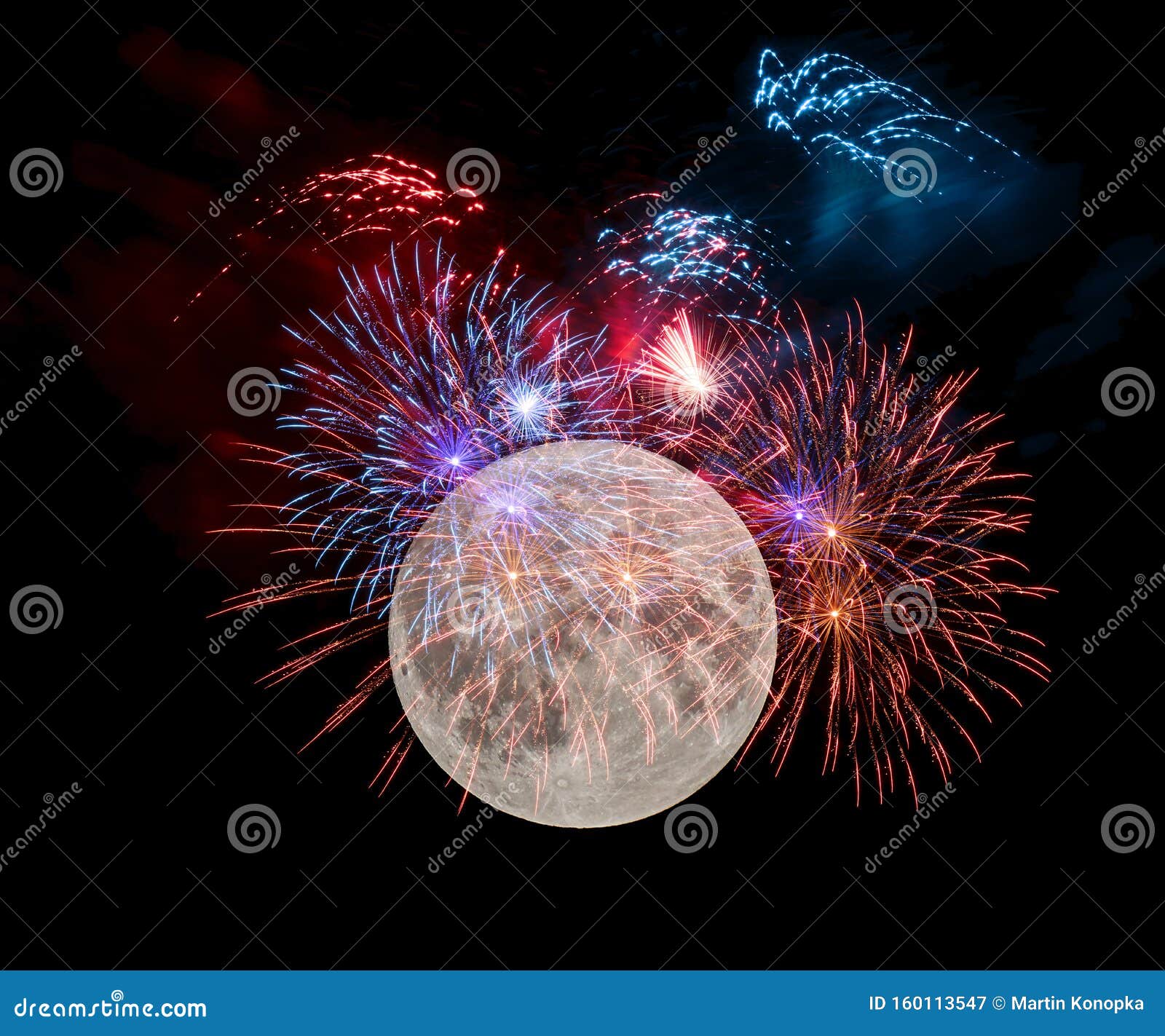 Fireworks stock image. Image of colorful, festive, flashes - 160113547