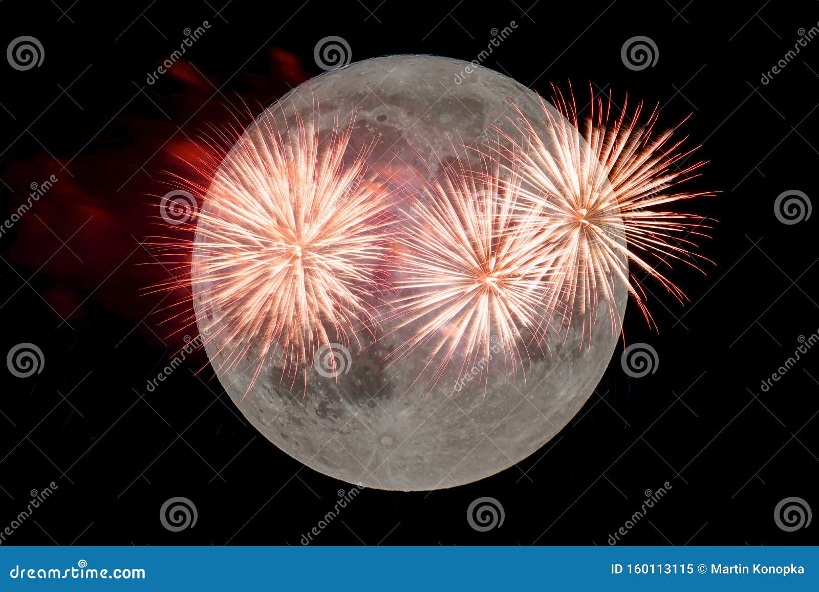 Fireworks stock image. Image of party, blast, orange - 160113115