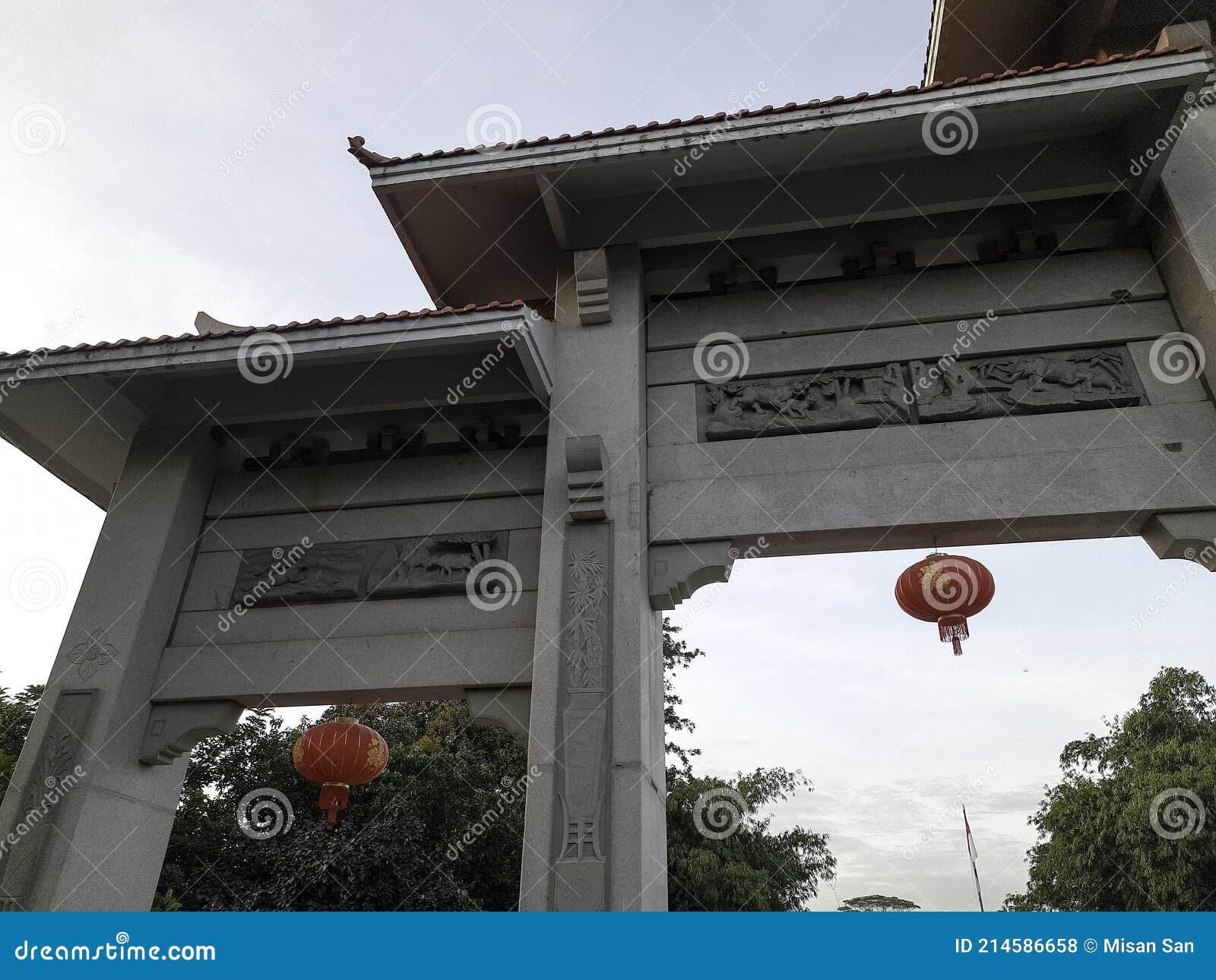 The Great Gate of China As a Gateway Editorial Stock Photo - Image of ...