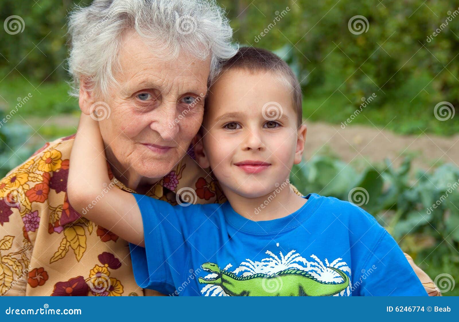 Great Grandmother Holding Newborn Baby Grandchild On Arm Royalty-Free ...