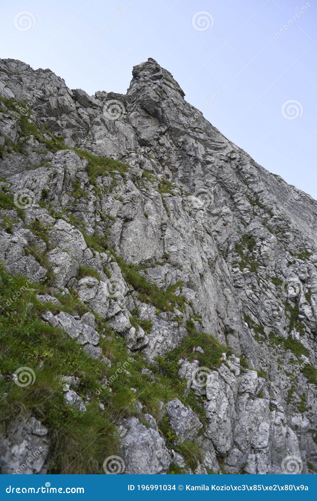Great Granite Walls of Tatra Ridges and Peaks Stock Photo - Image of ...