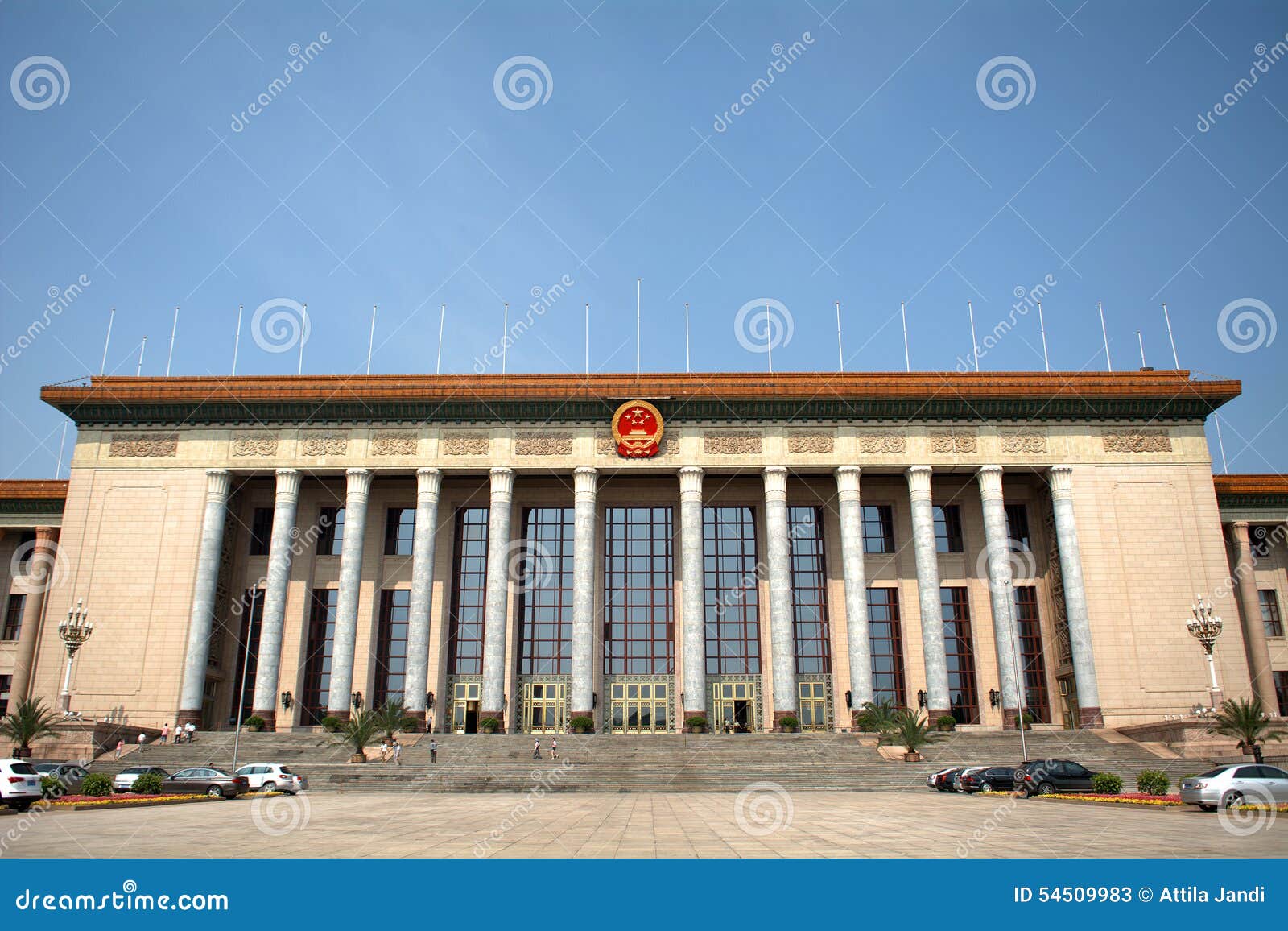 The Great Hall of People, Beijing, China Editorial Stock Photo - Image ...