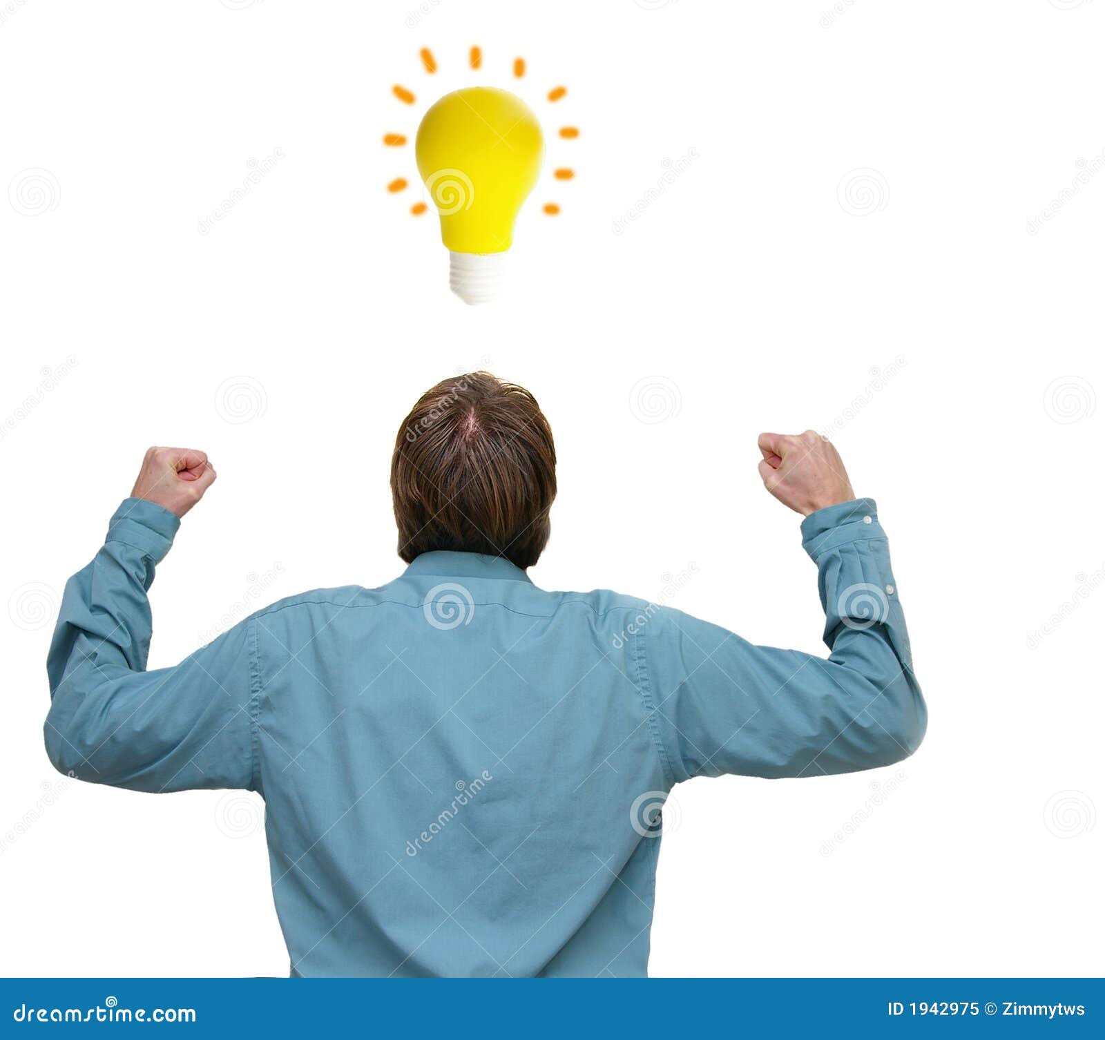 Great idea man stock image. Image of innovate, innovation - 1942975