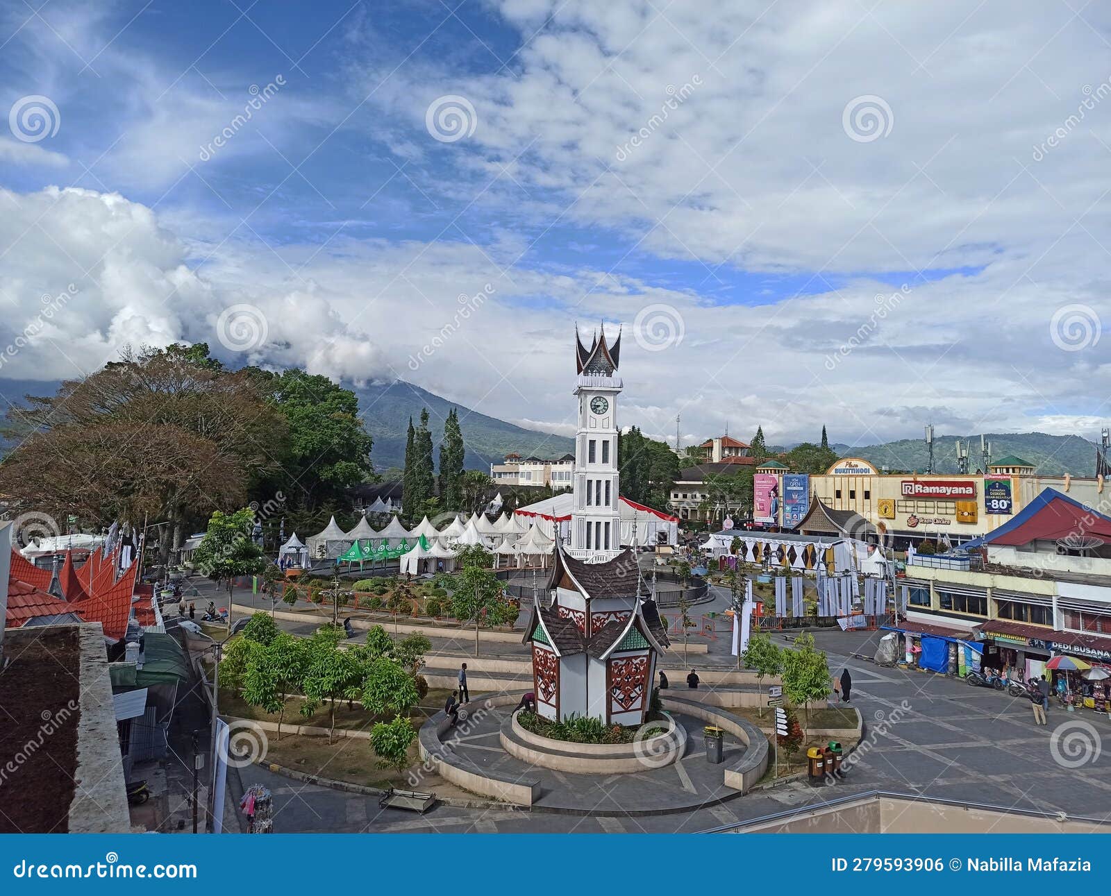The great jam gadang editorial photo. Image of tourism - 279593906