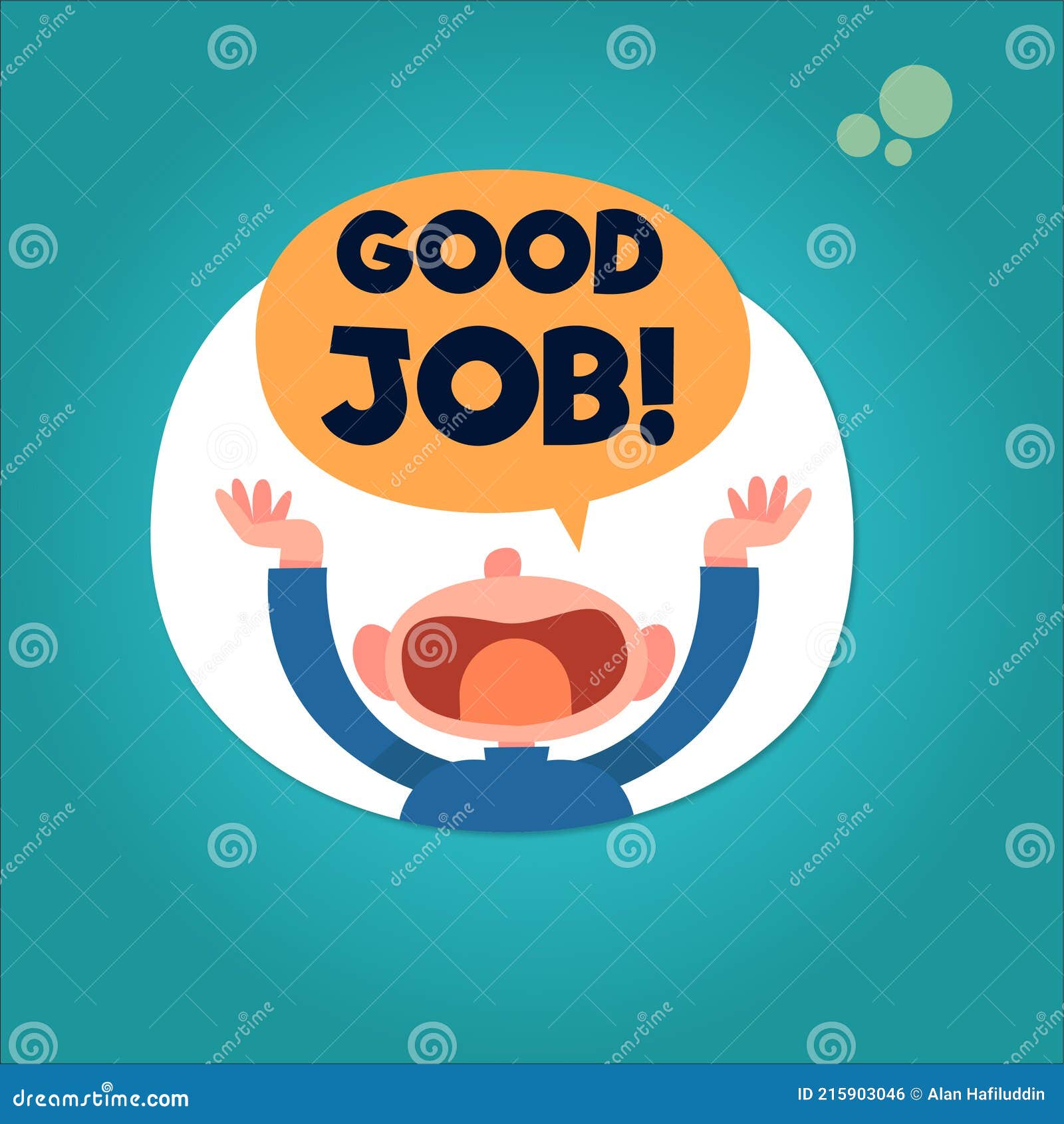 Great Job Sticker Symbols Vector Ilustration Stock Vector ...