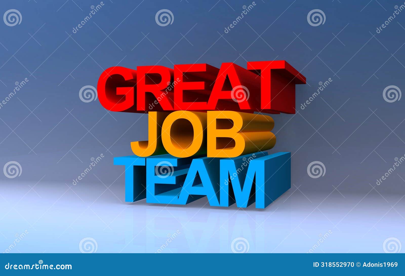 Great job team on blue stock illustration. Illustration of ... Great job team on blue stock illustration. Illustration of ...