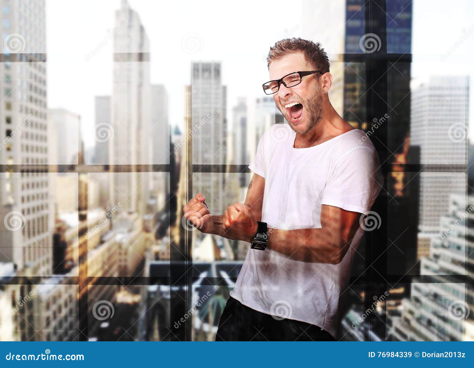 Great joy and success stock image. Image of normal, decision - 76984339