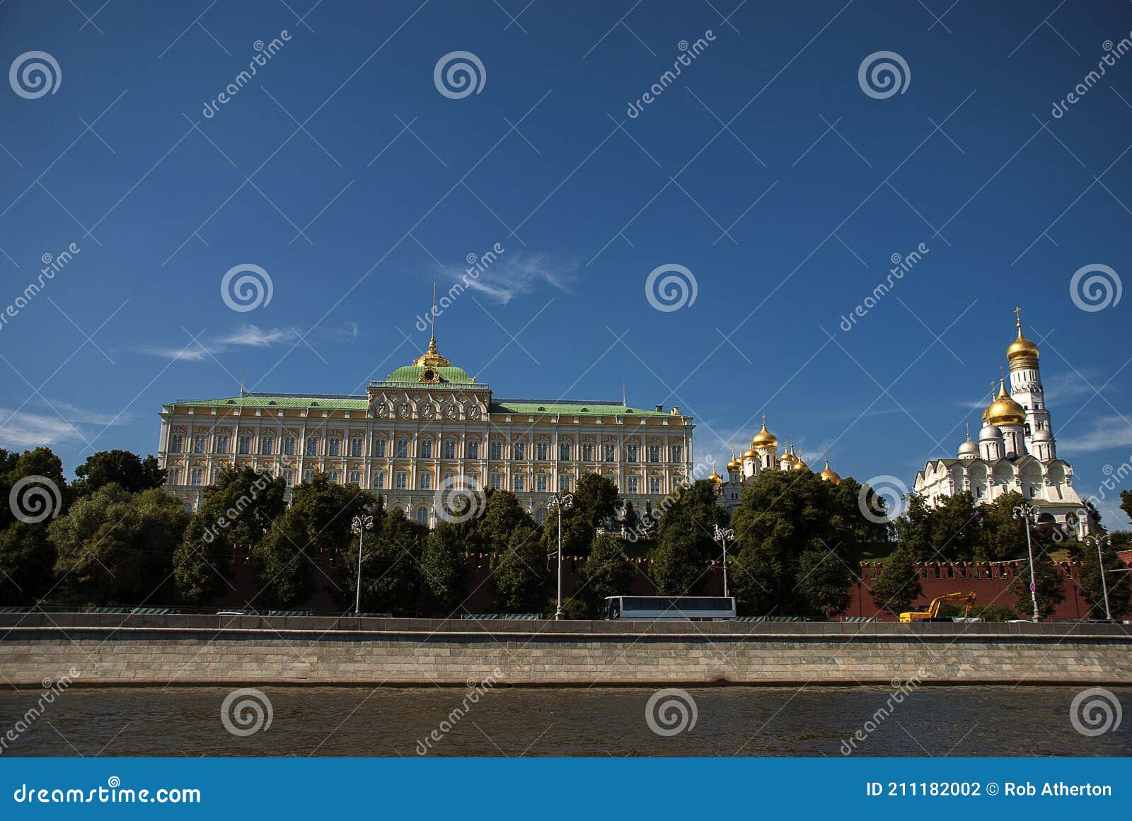 The Great Kremlin Palace Inside the Walls of the Kremlin Editorial ...