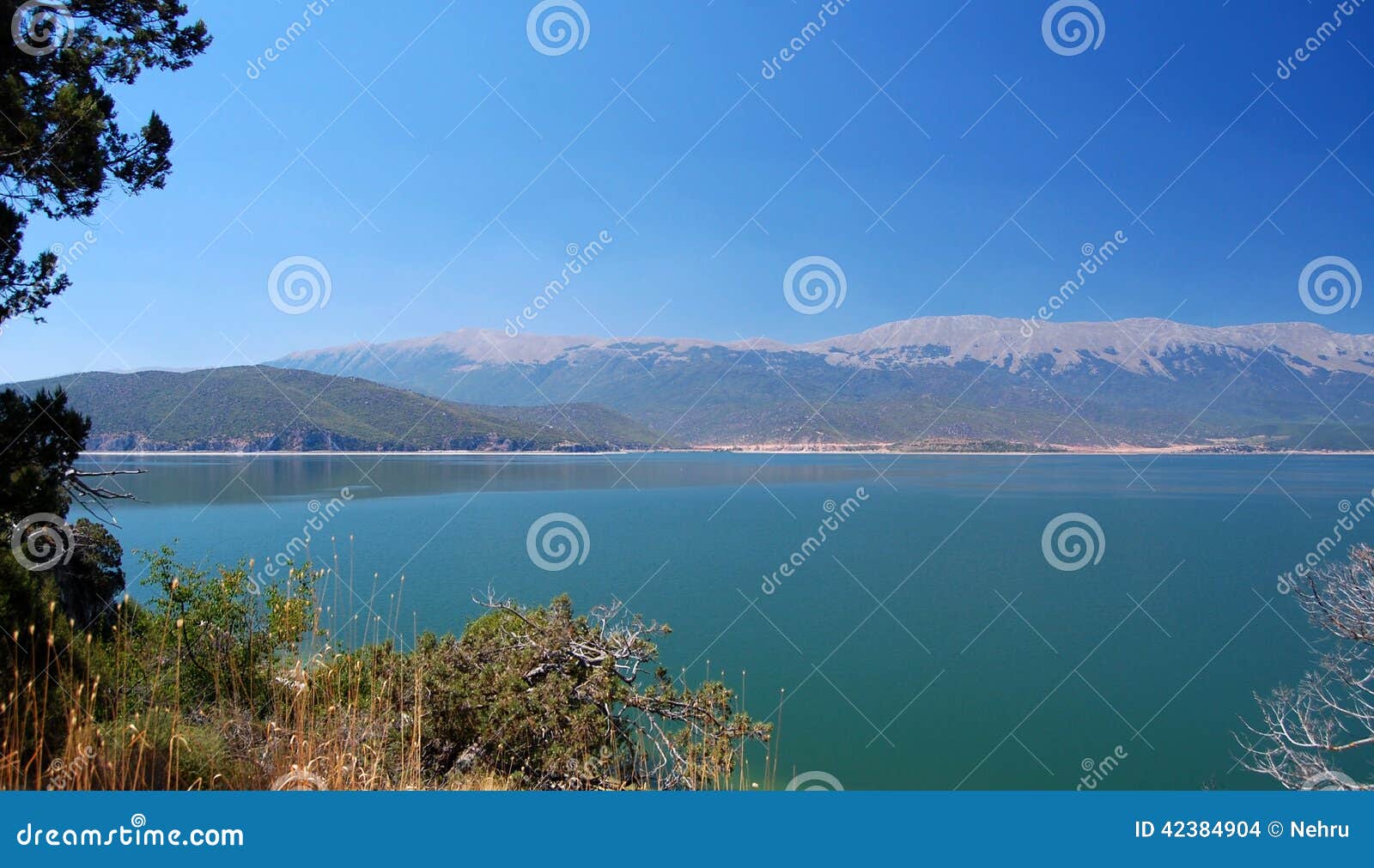 Great Lake Prespa, Macedonia Stock Photo - Image of edge, greece: 42384904