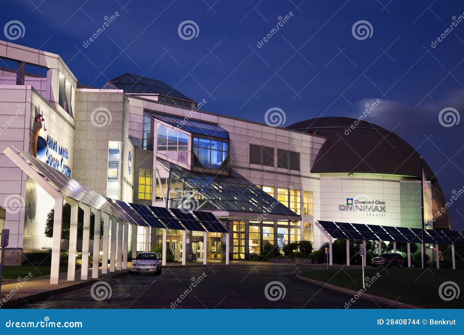 Great Lakes Science Center editorial stock image. Image of cinema ...