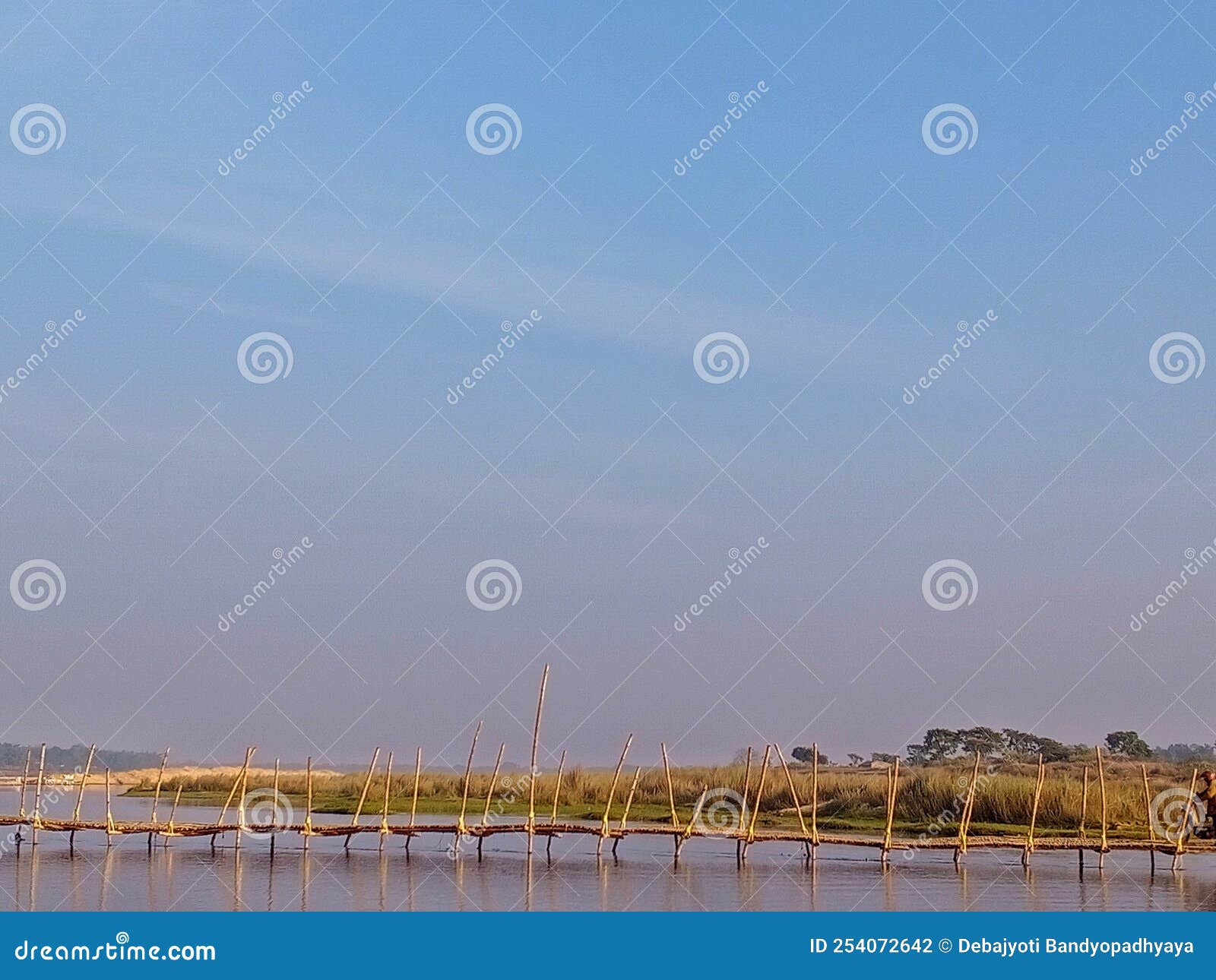 A Great Looking Bridge and Nice Combination Stock Photo - Image of ...