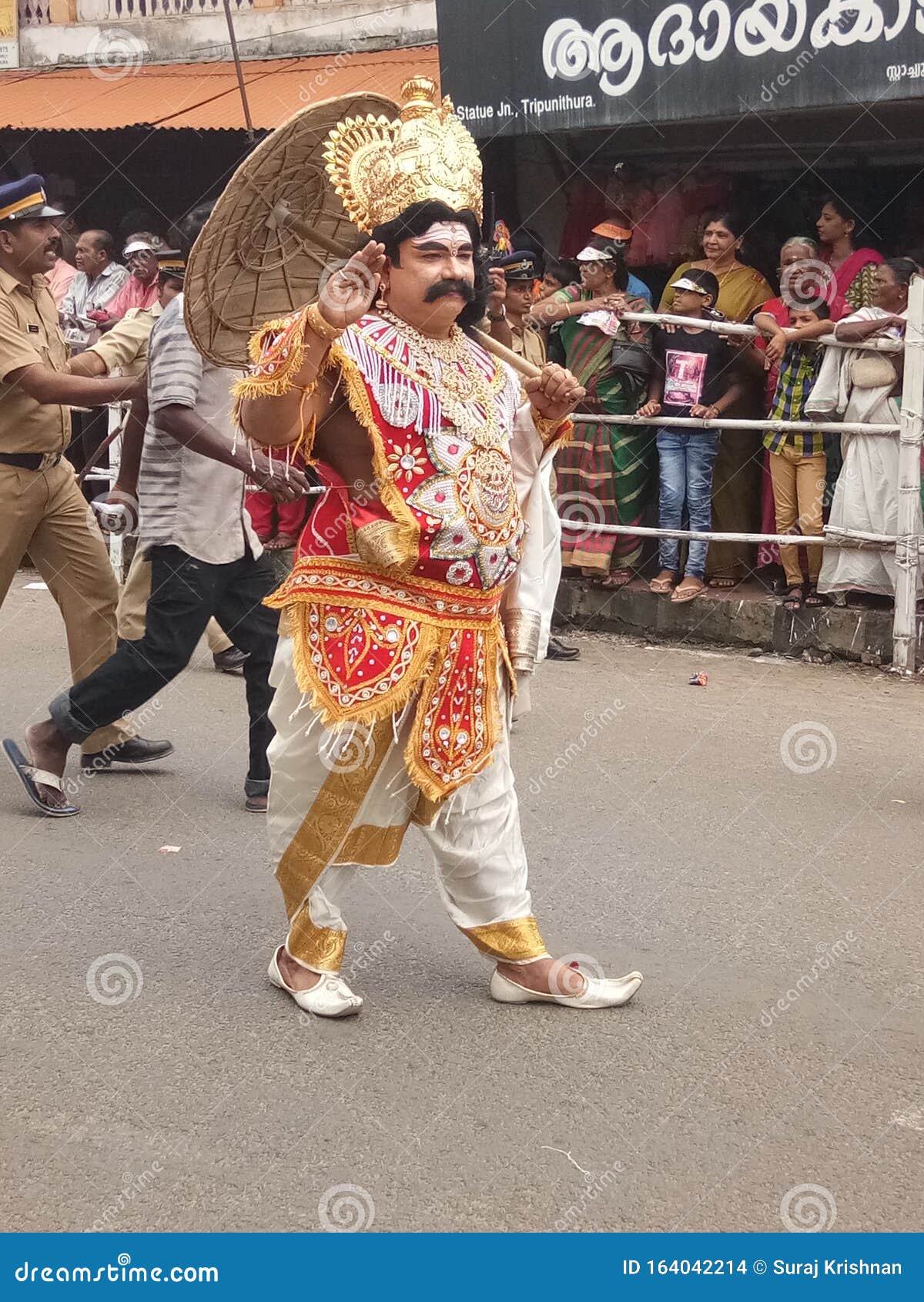 The Great Maha Bali Thamburan : Onam Editorial Stock Image - Image of ...