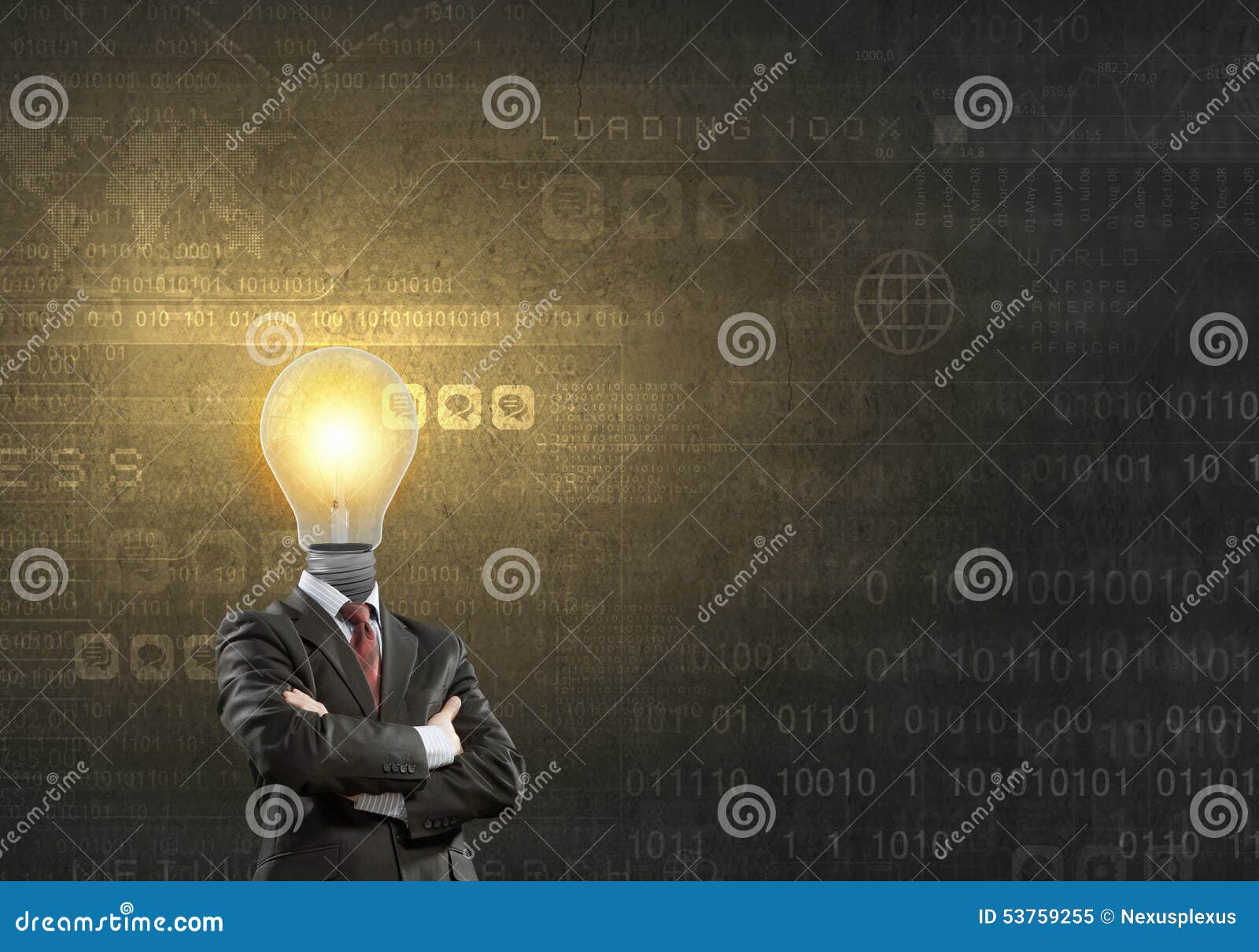 Great mentality stock image. Image of light, head, hand - 53759255