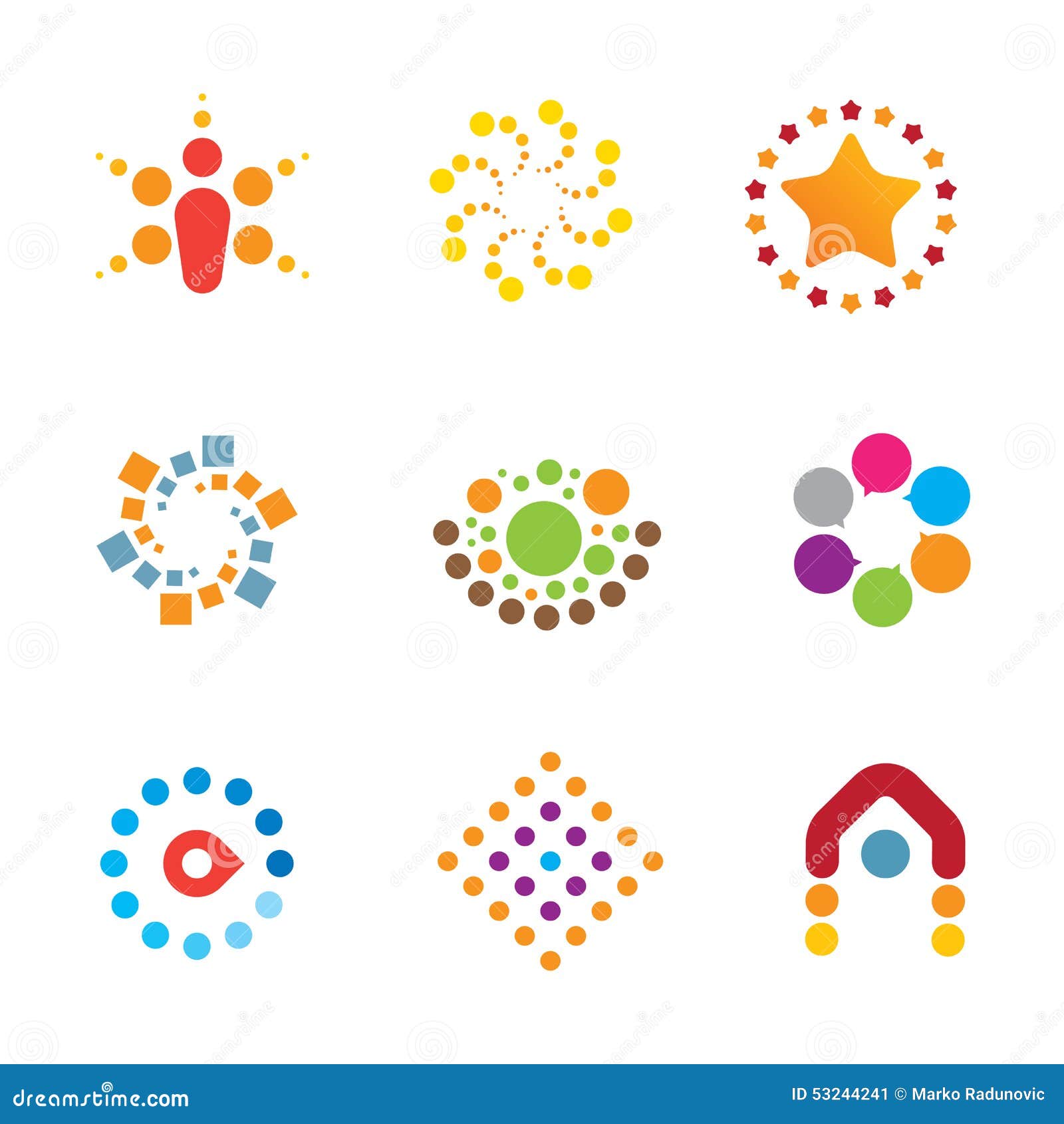 Great Mind Bending Colorful Creativity Decoration Interaction Logo Icon ...