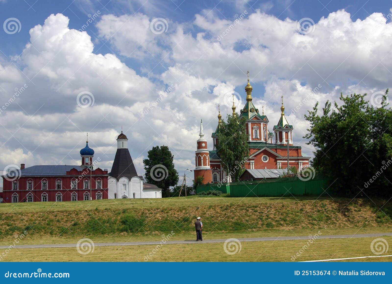 Great Monasteries of Russia Stock Photo - Image of russia, crosses ...