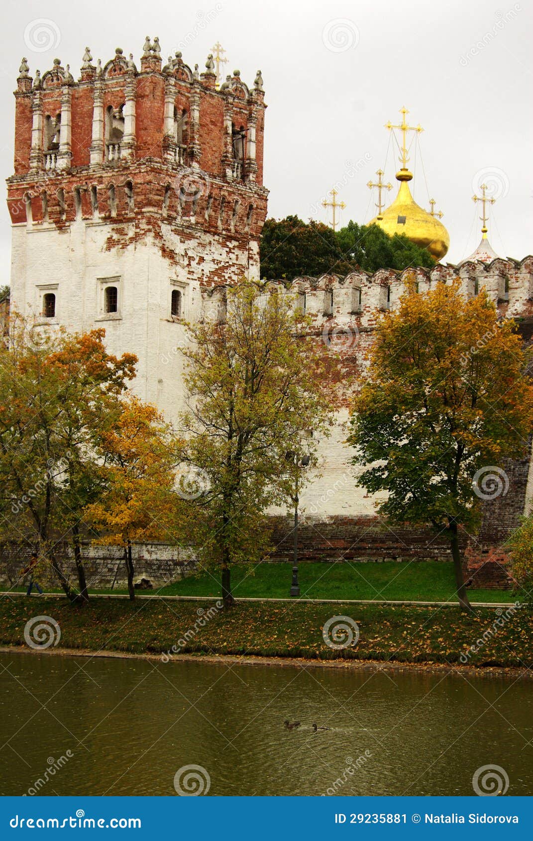 Great Monasteries of Russia. Novodevichy Convent Stock Image - Image of ...