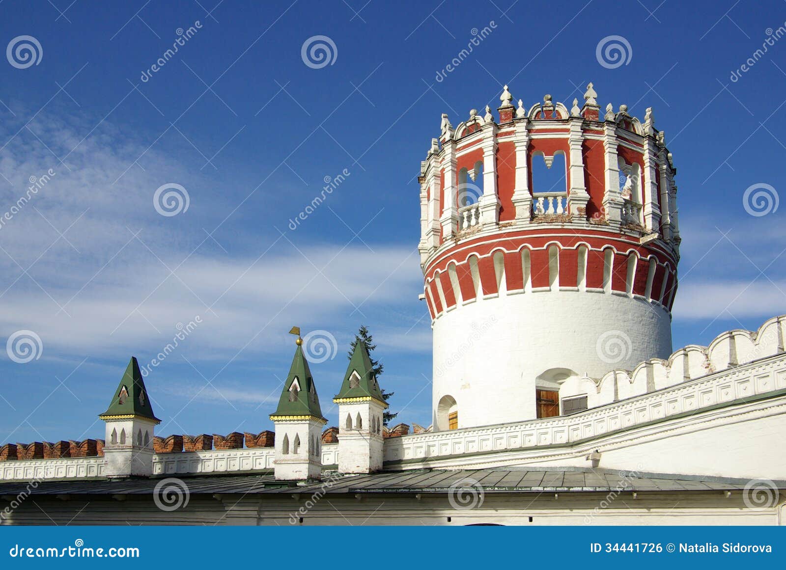 Great Monasteries of Russia. Novodevichy Convent. Stock Photo - Image ...