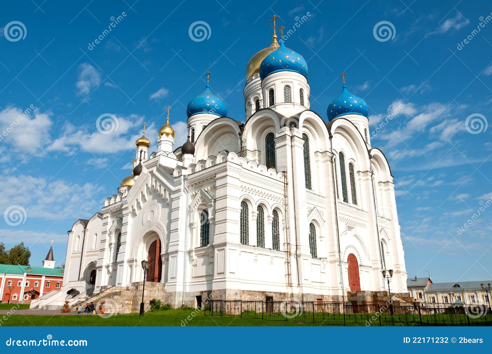 Great Monasteries of Russia. Ugresha Stock Photo - Image of gold ...
