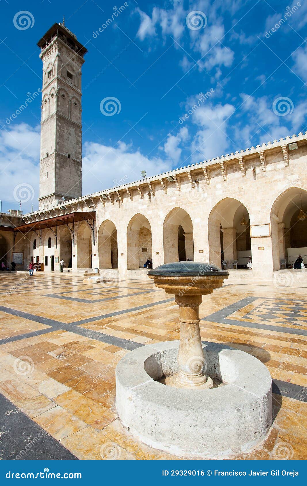 Great mosque of Aleppo stock photo. Image of islam, middle - 29329016