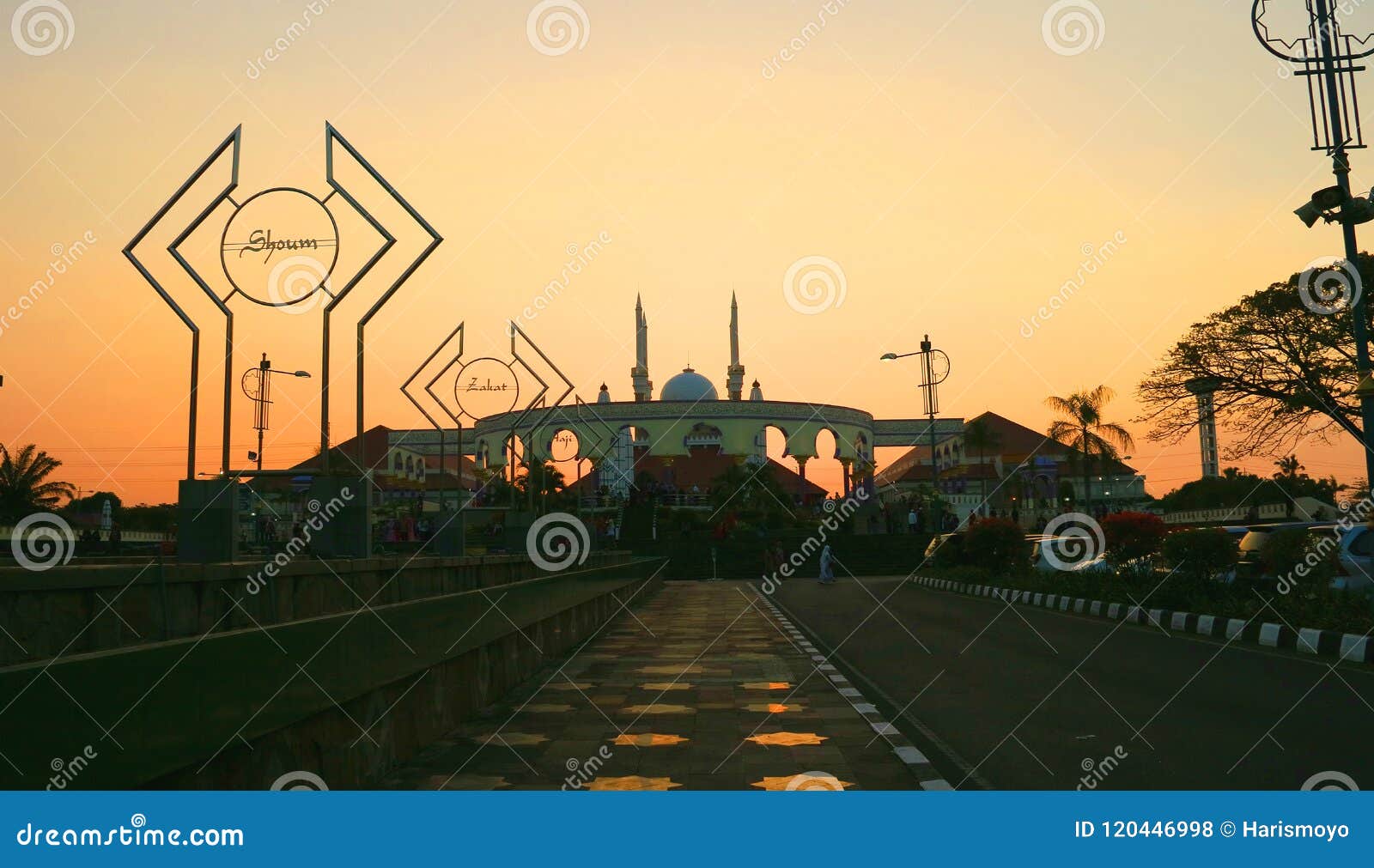 The Great Mosque of Central Java Editorial Stock Photo - Image of ...