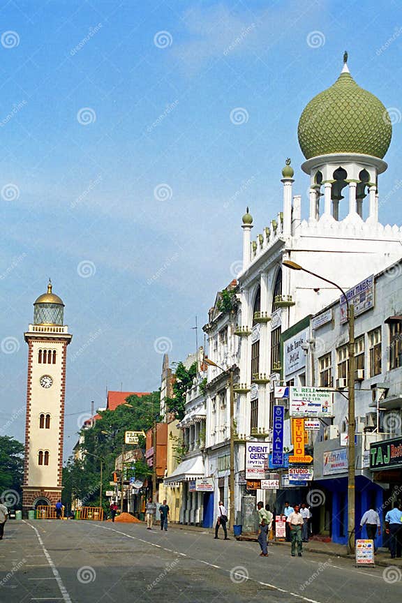 Great Mosque, Colombo, Sri Lanka Editorial Photo - Image of historical ...
