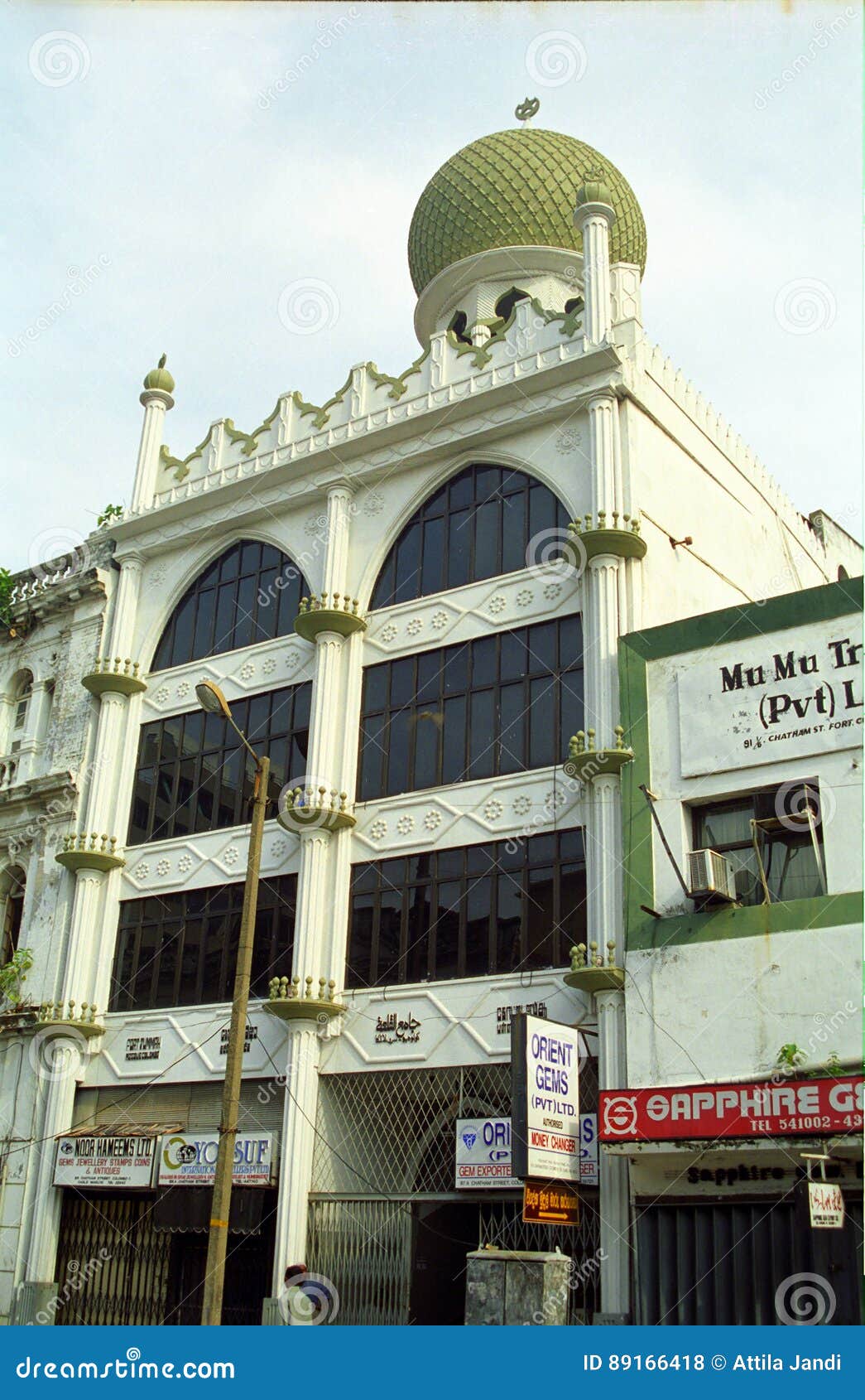 Great Mosque, Colombo, Sri Lanka Editorial Stock Photo - Image of ...