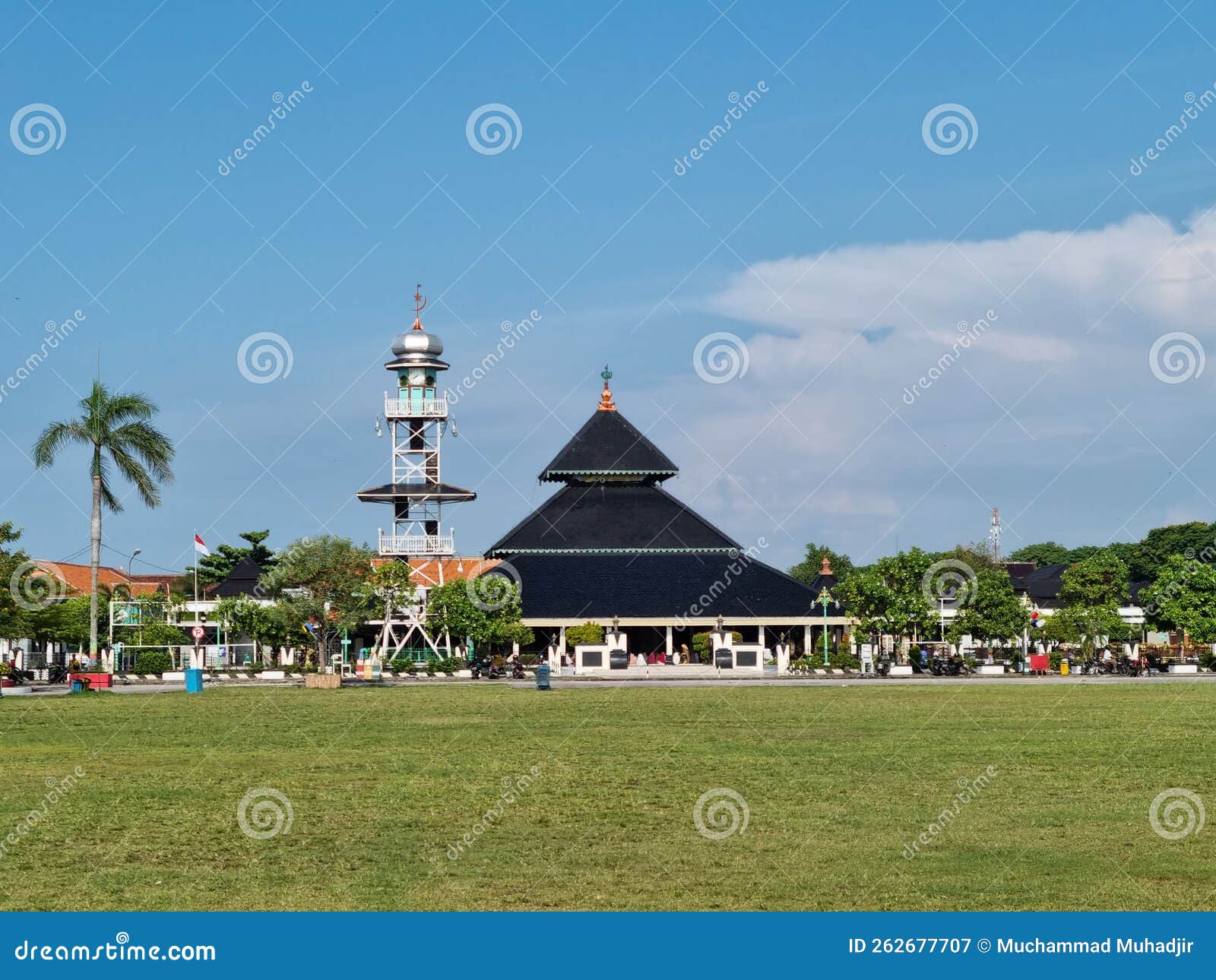 Great Mosque of Demak, a Relic of the Kingdom of Demak 1601 AD Stock ...