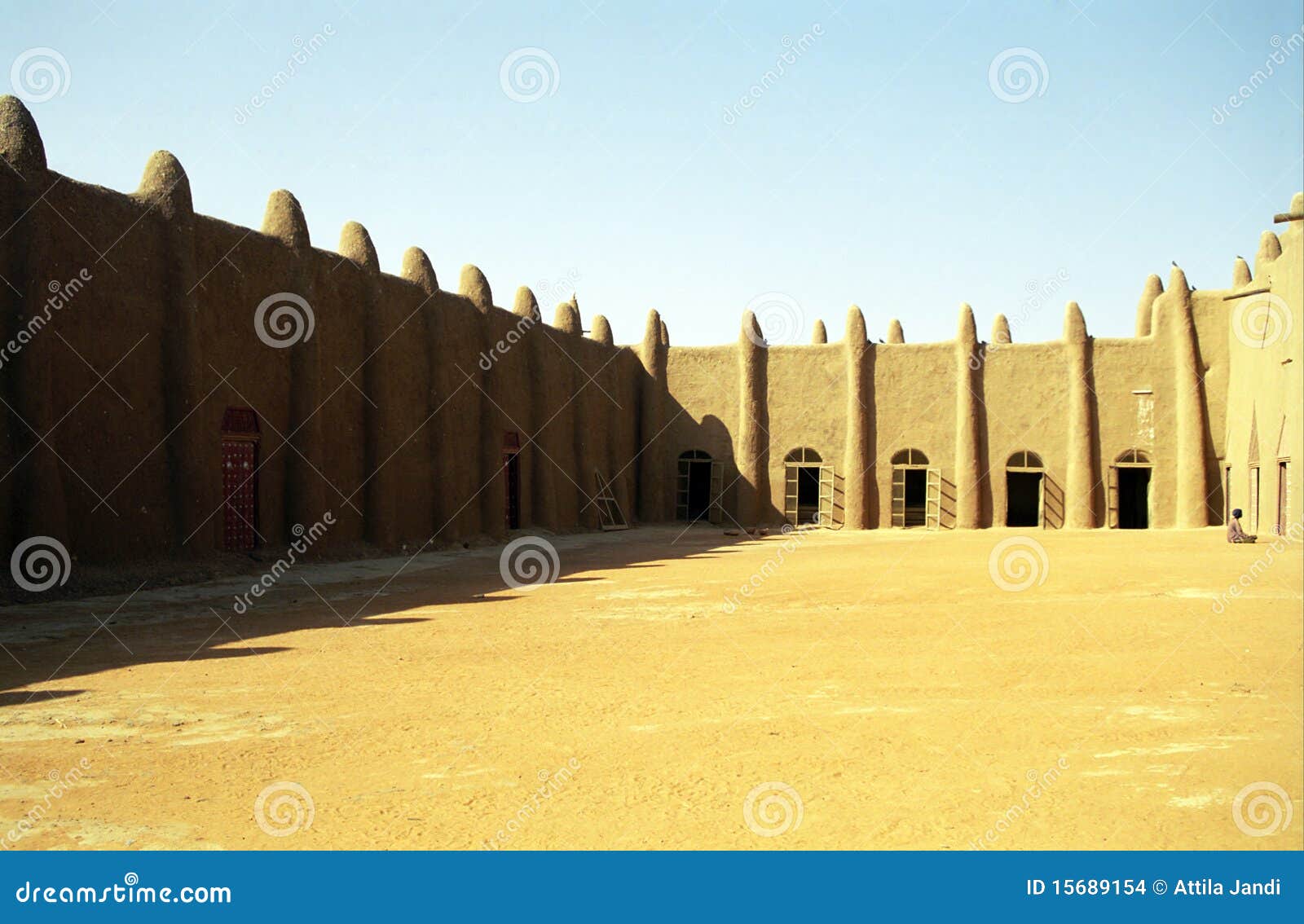 The Great Mosque, Djenne, Mali Stock Photo - Image of decoration, faith ...