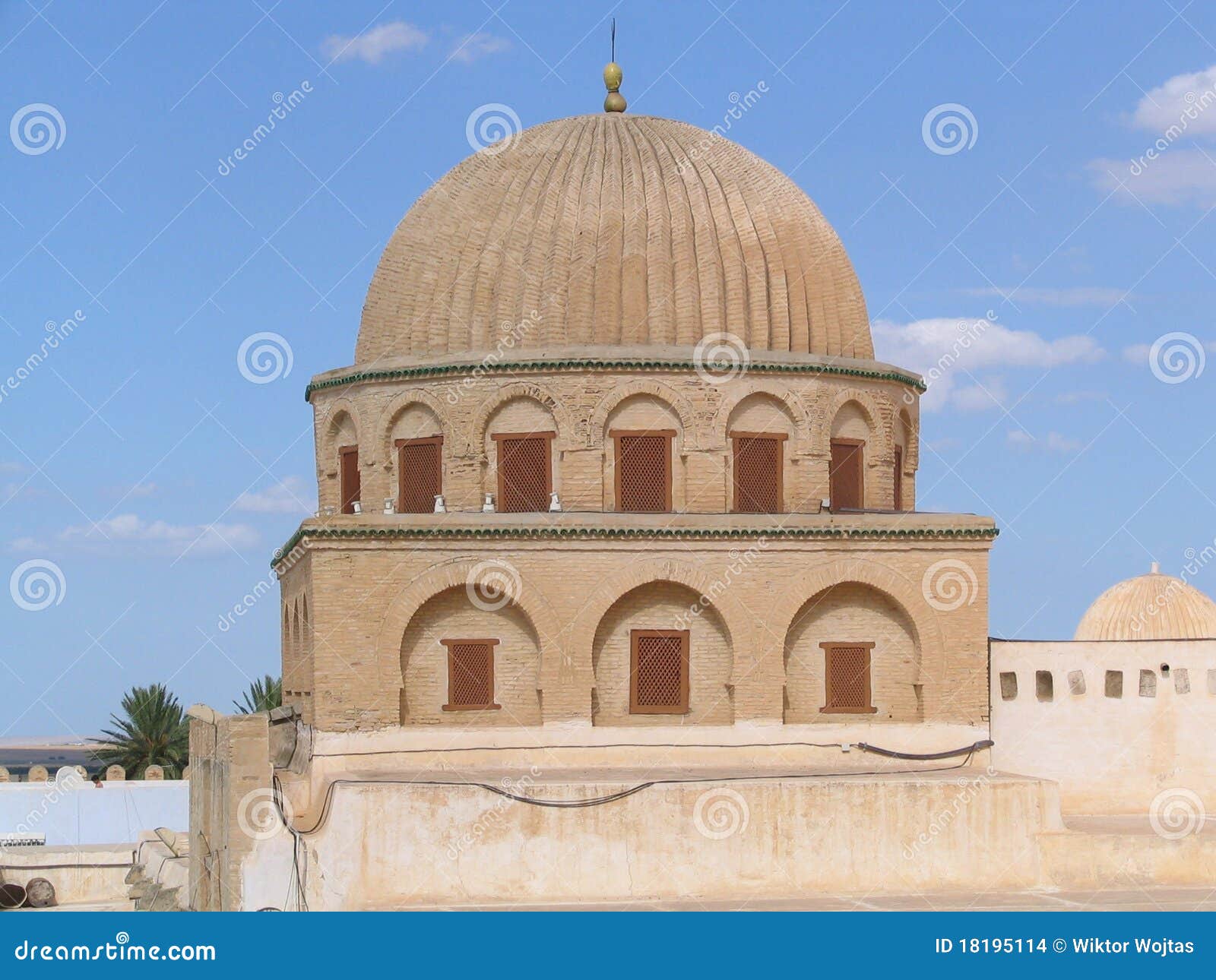 Great Mosque of Kairouan (Tunisia) Stock Photo - Image of antique ...