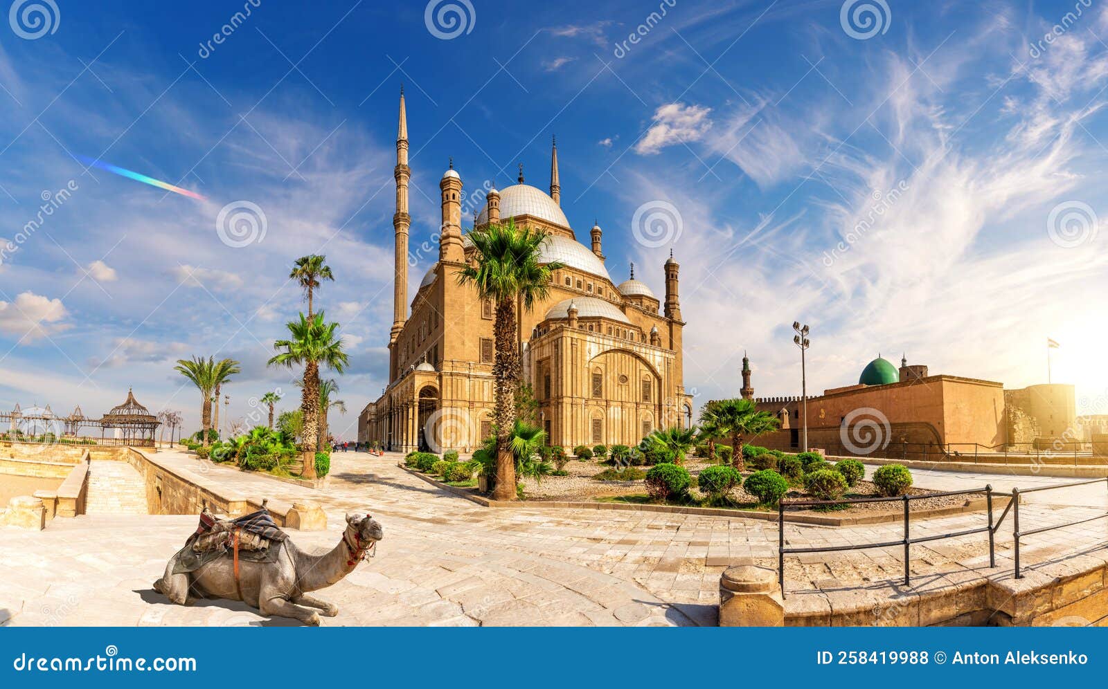 The Great Mosque of Muhammad Ali Pasha or Alabaster Mosque in the ...