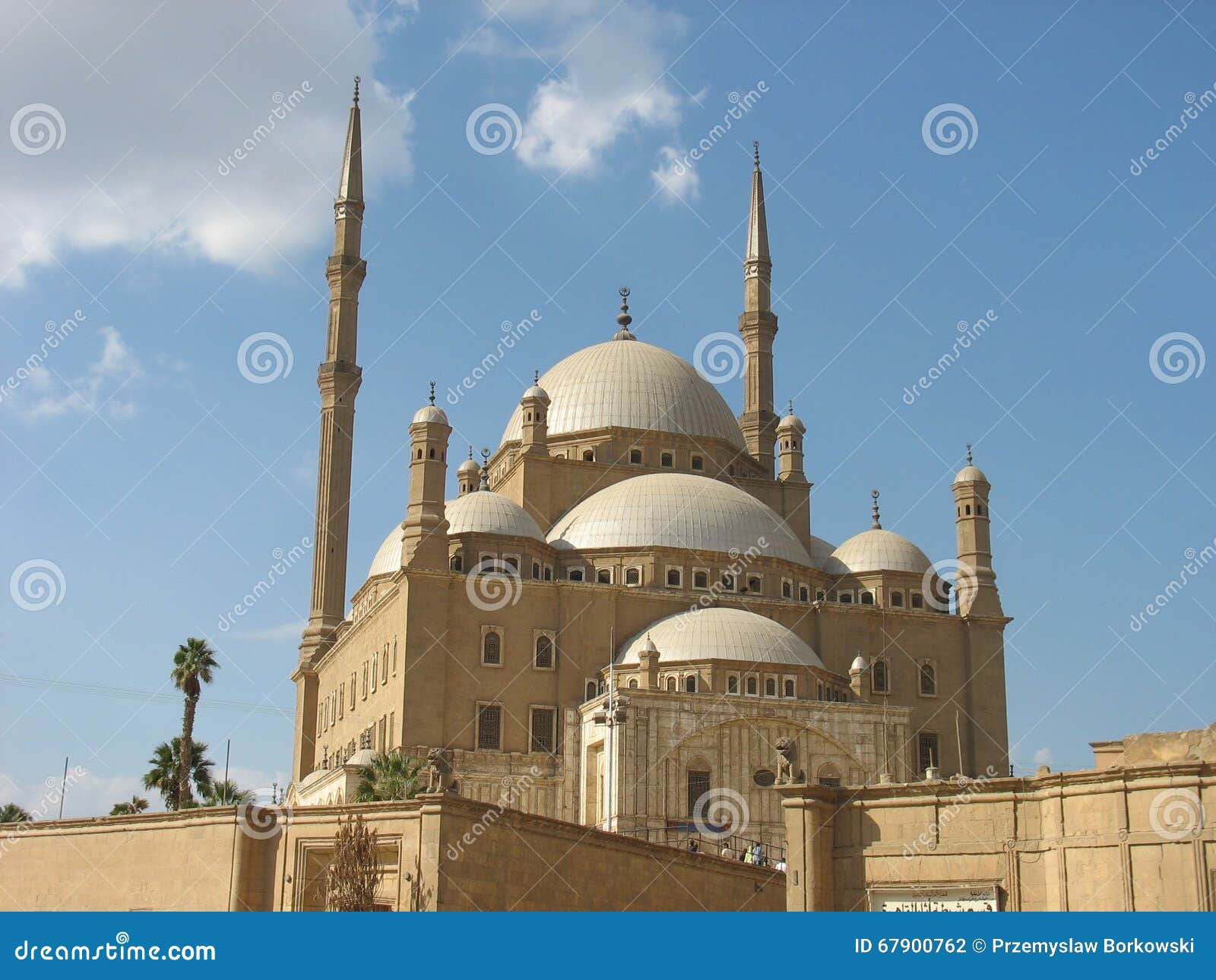 The Great Mosque of Muhammad Ali Pasha or Alabaster Mosque, Cairo ...