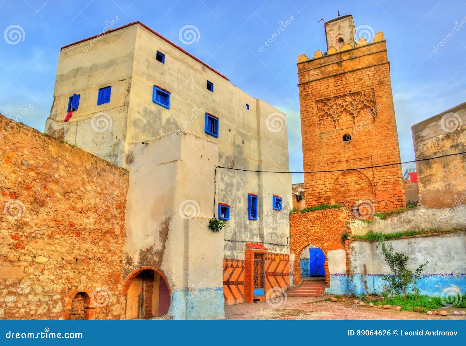 Great Mosque Tower In Safi, Morocco Stock Photography | CartoonDealer ...