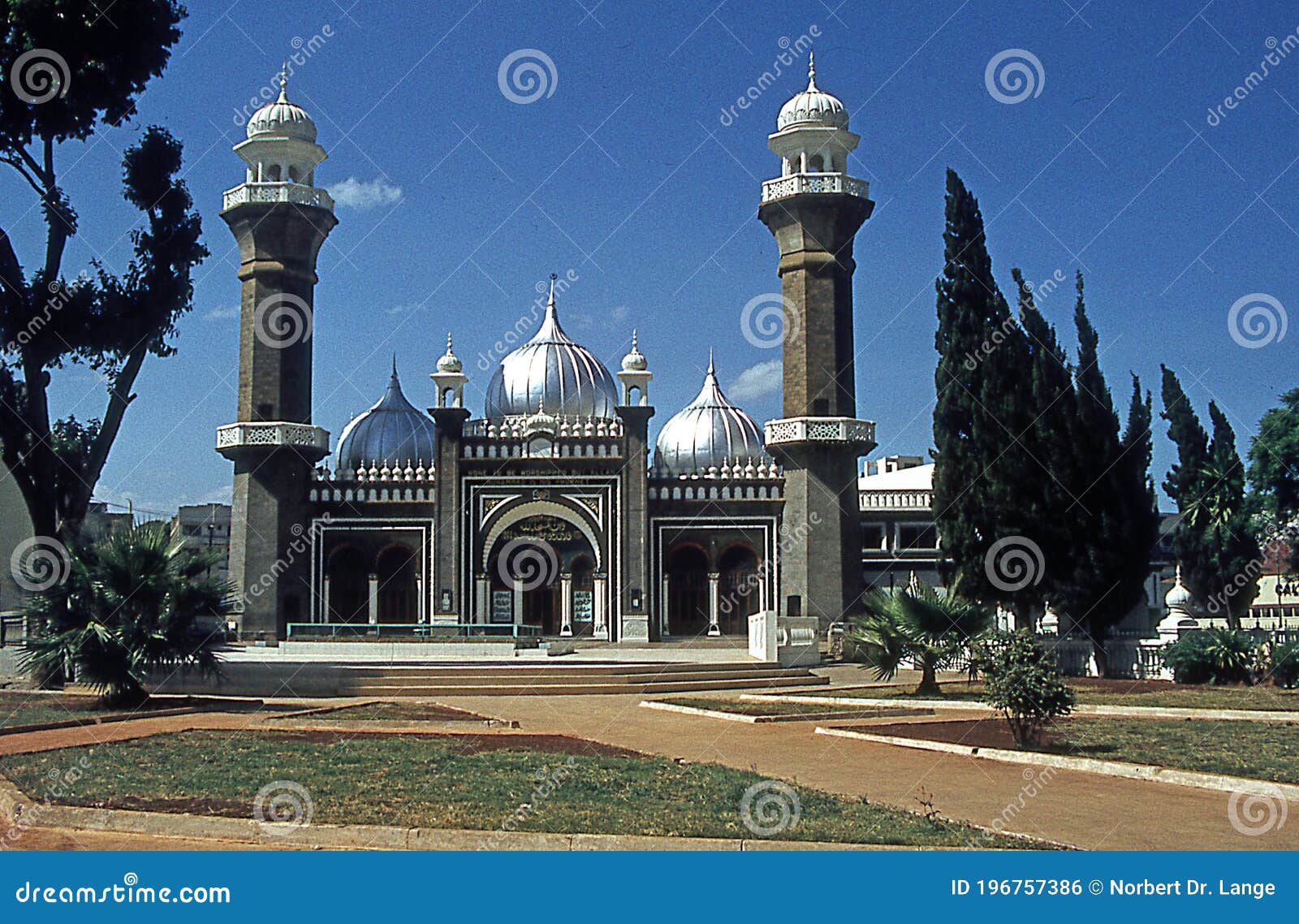 Great Mosque with Towers in Kenya Editorial Photo - Image of interest ...