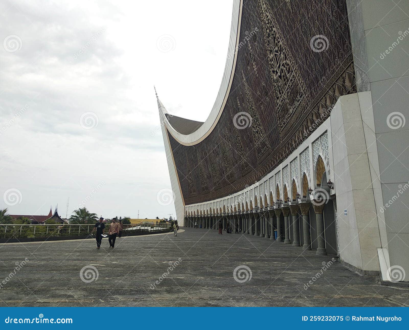 The Great Mosque of West Sumatra, Padang, Indonesia, 22 May 2022 ...