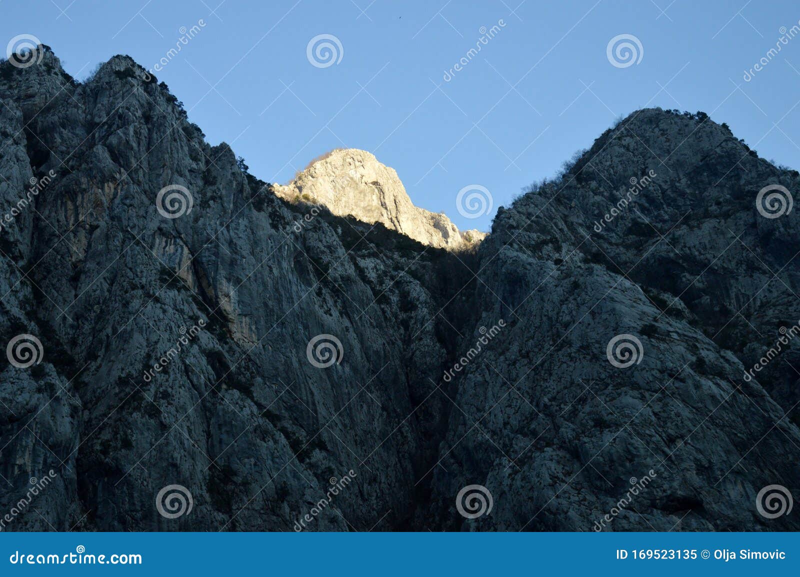 Great Mountains and Shadows Stock Image - Image of great, winter: 169523135