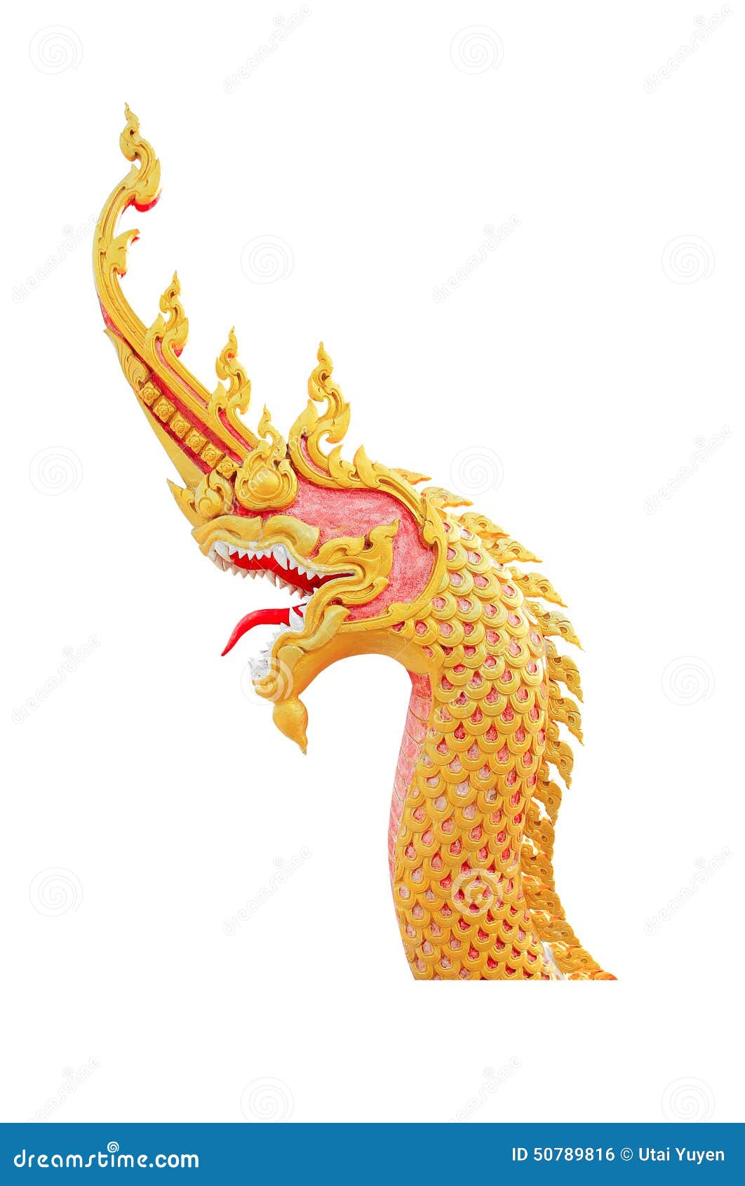 Great naga head stock photo. Image of great, spirit, architecture ...
