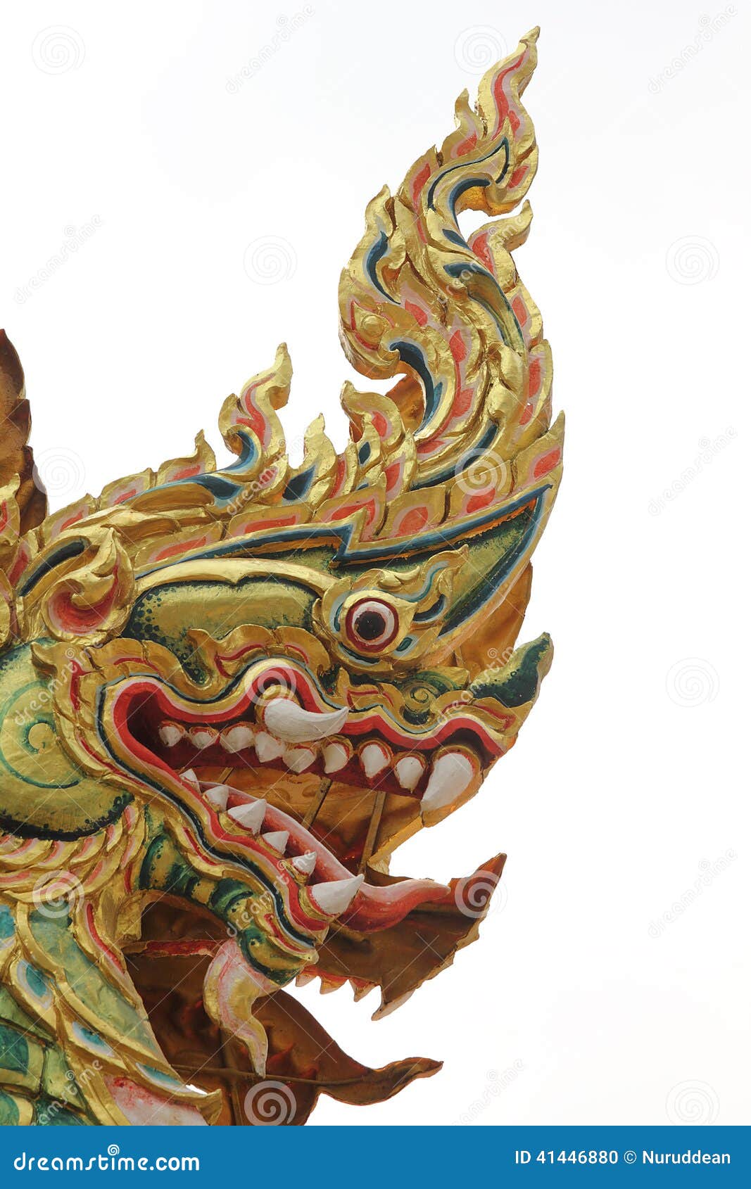 Great Naga stock photo. Image of golden, guardian, antique - 41446880