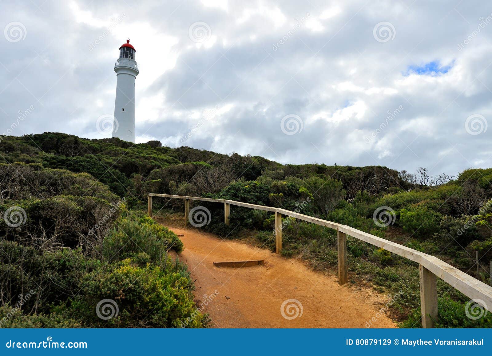 Great Ocean Road - Split Point Lighthouse Stock Image - Image of ...