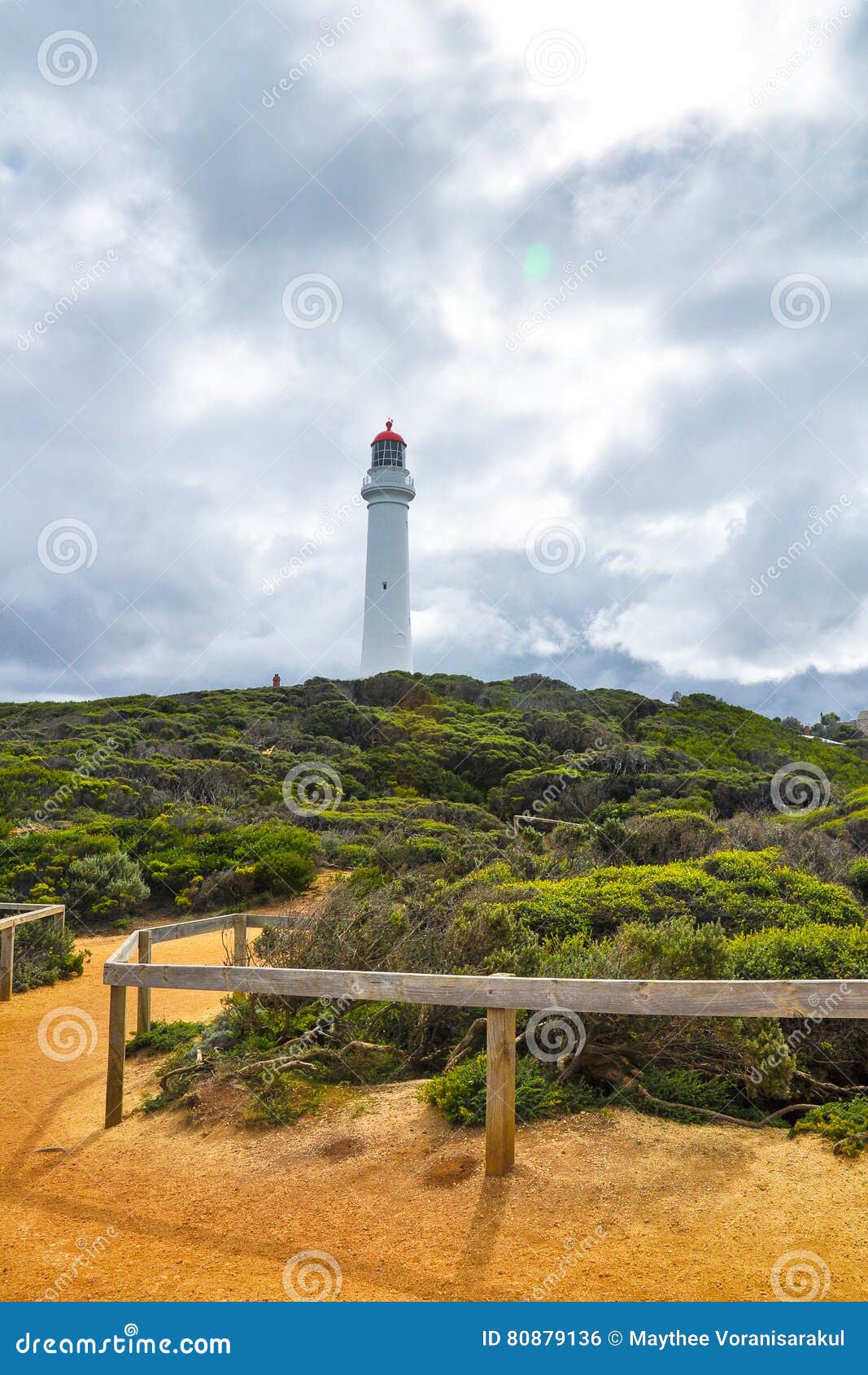 Great Ocean Road - Split Point Lighthouse Stock Photo - Image of ...