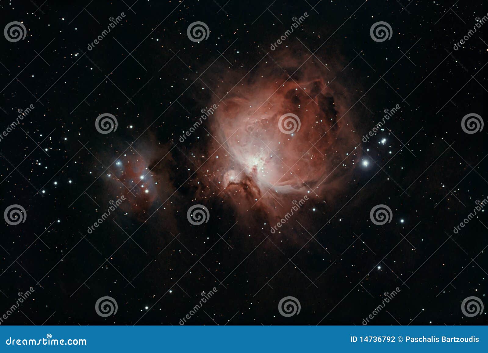 The great Orion Nebula stock photo. Image of immense - 14736792