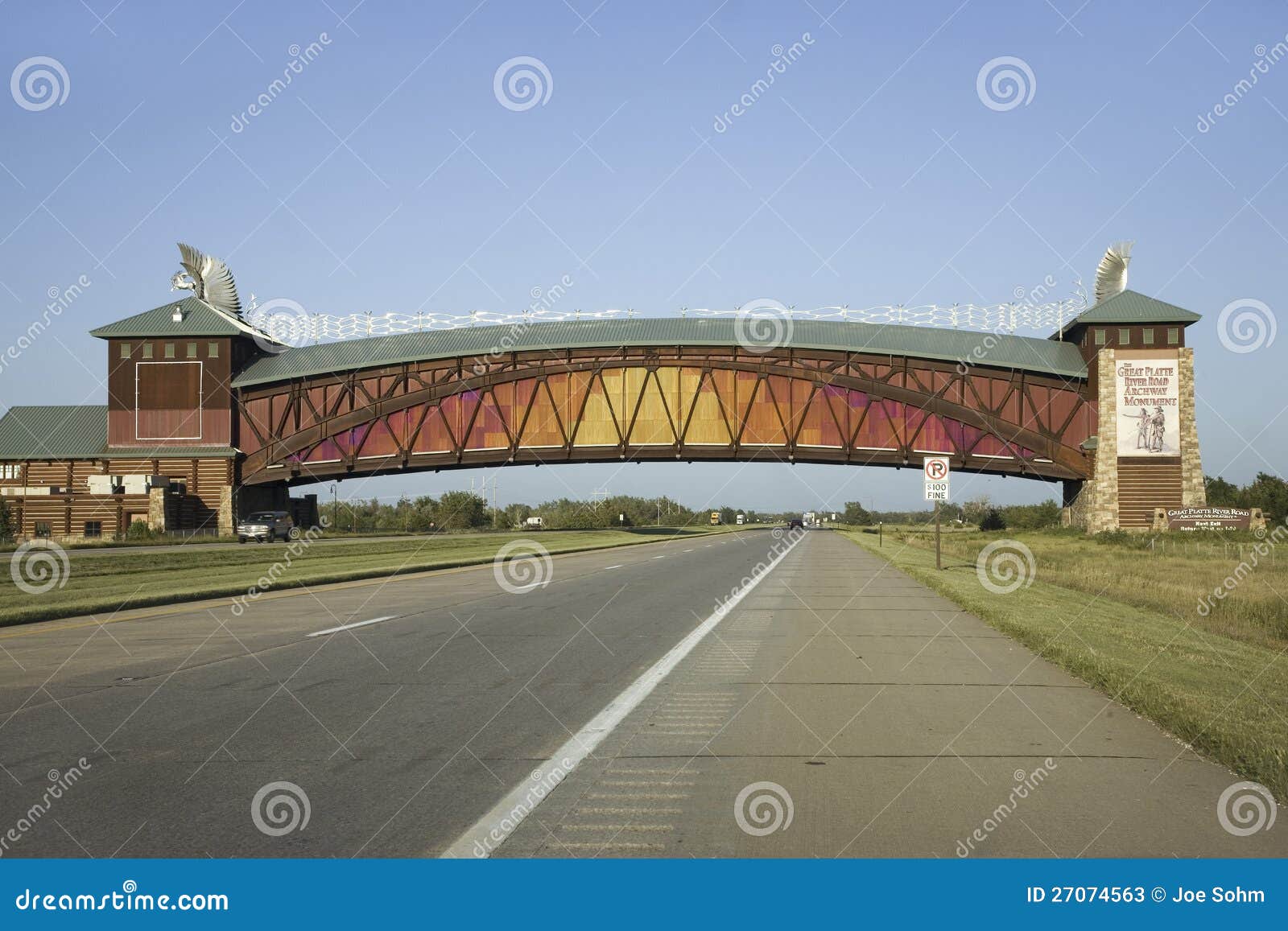Great Platte River Road Archway Monument Editorial Stock Photo - Image ...