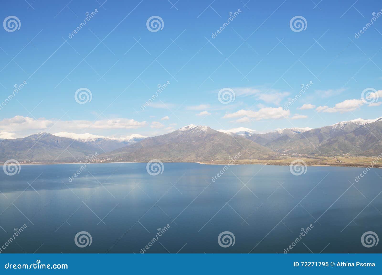 Great Prespa lake stock image. Image of environment, waters - 72271795